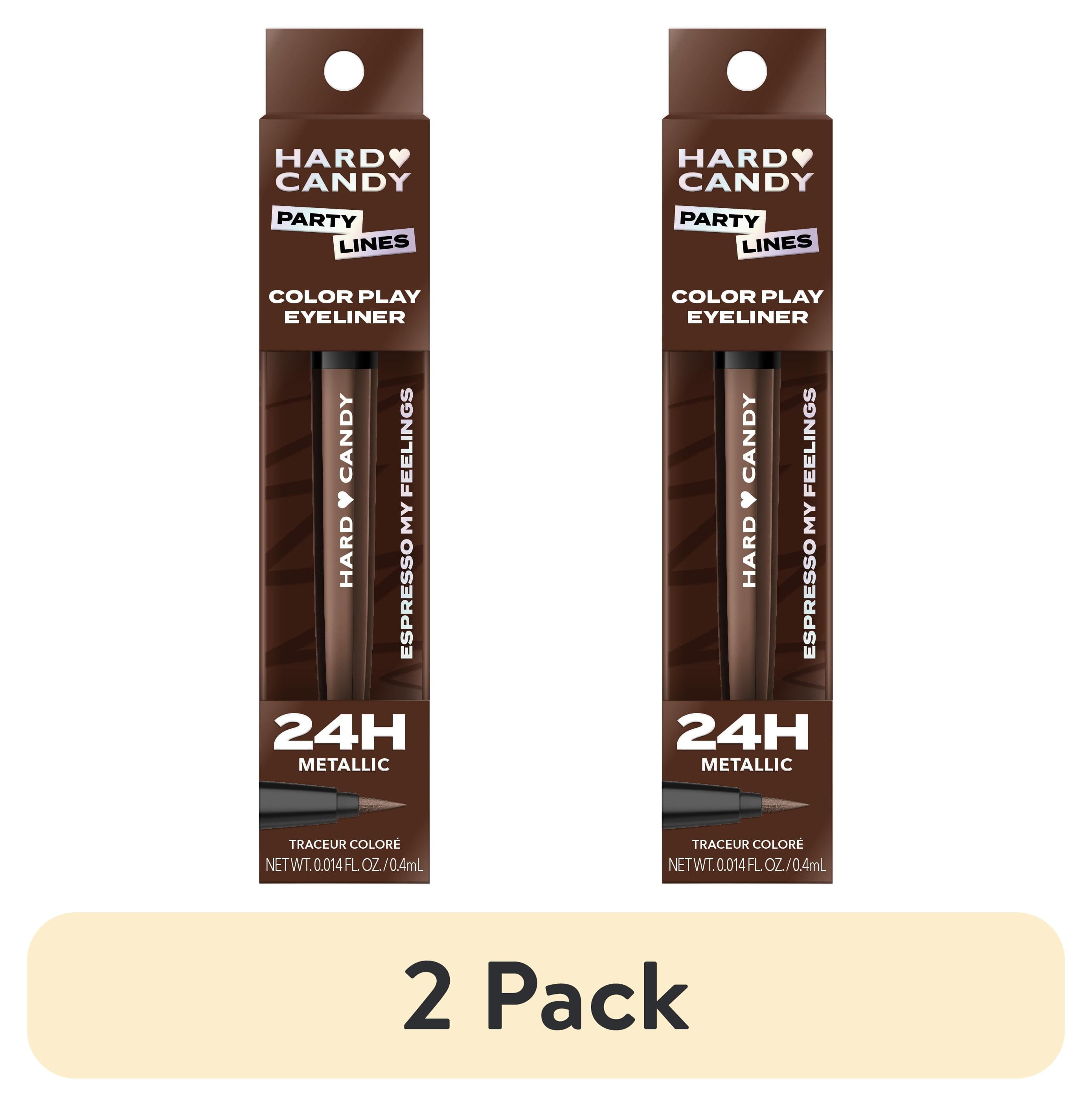 (2 pack) Hard Candy Party Lines Color Play Eyeliner, Liquid, 24HR ...