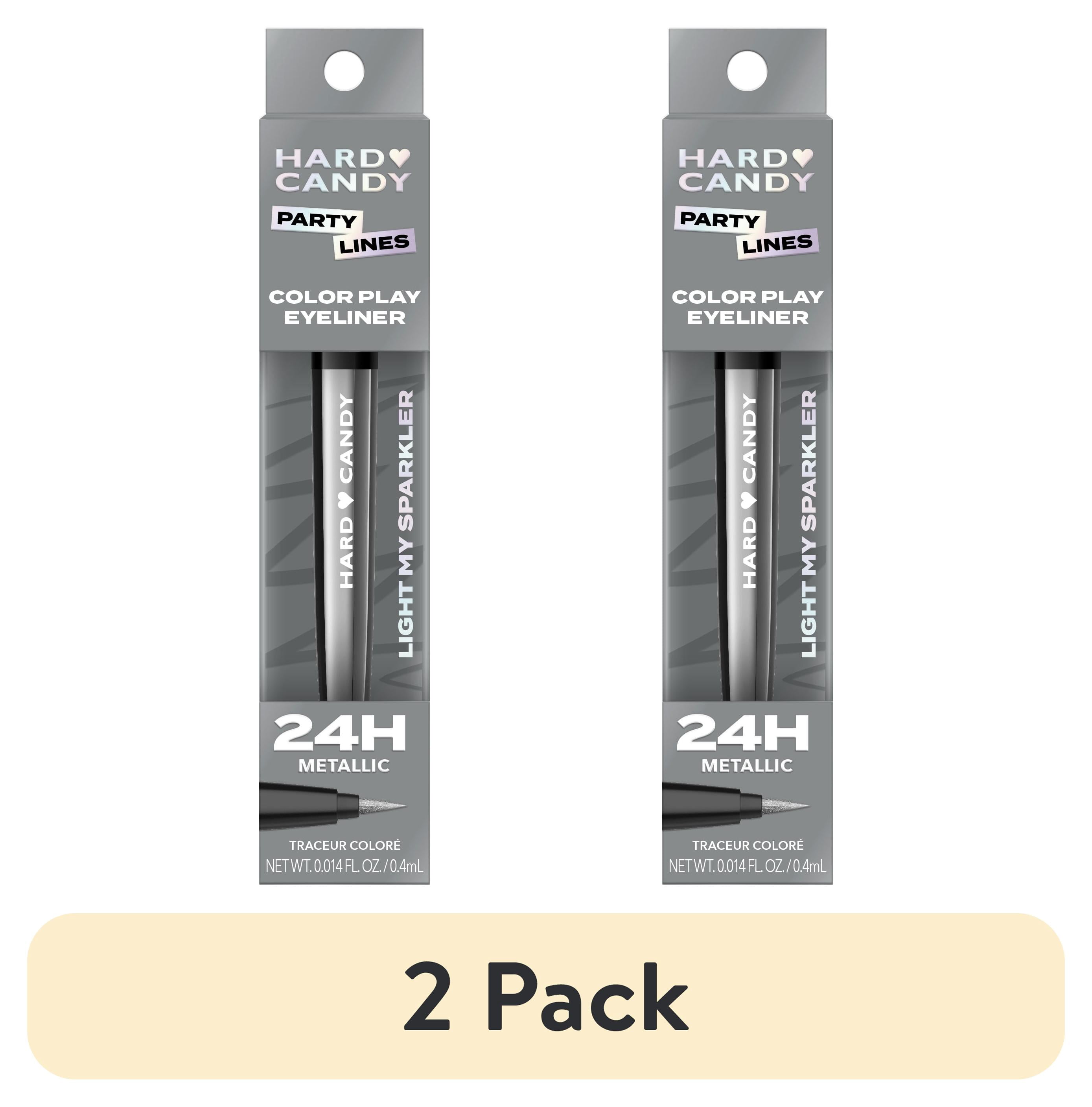 (2 pack) Hard Candy Party Lines Color Play Eyeliner, Liquid, 24HR ...