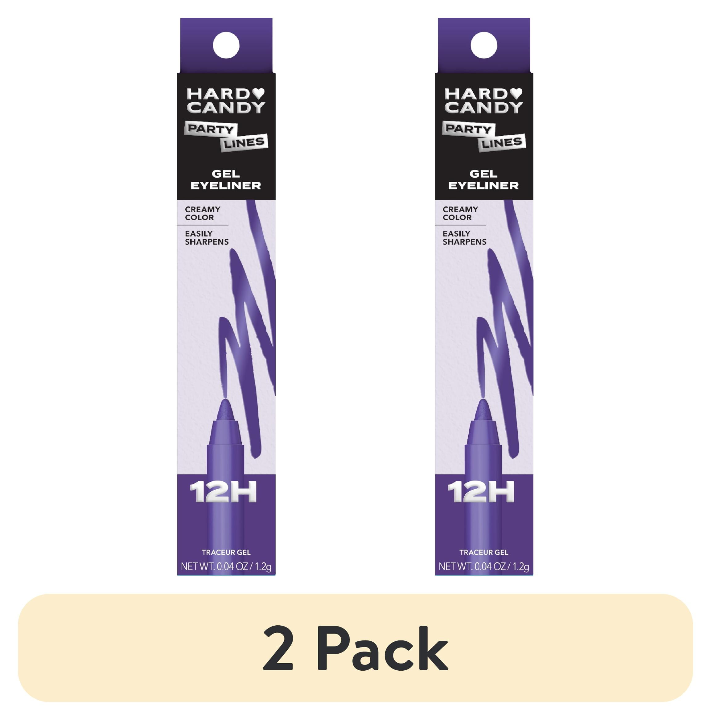 (2 pack) Hard Candy Party Lines Gel Eyeliner, Pencil Liner, 12HR ...