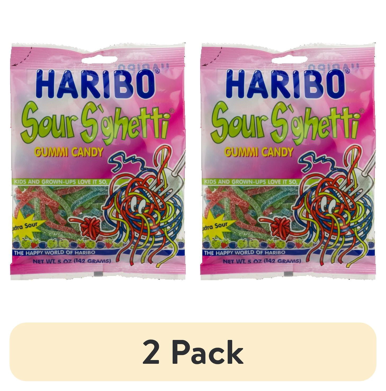 (2 pack) Haribo Sour & Ghetti Candy, 5 oz. - Walmart.com
