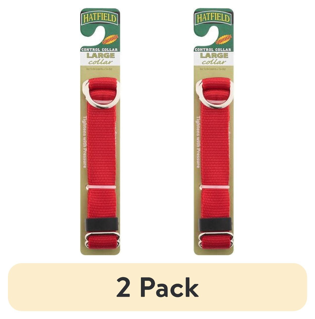(2 pack) Hatfield Metal Large Nylon & Mesh Safety Dog Collar - Walmart.com