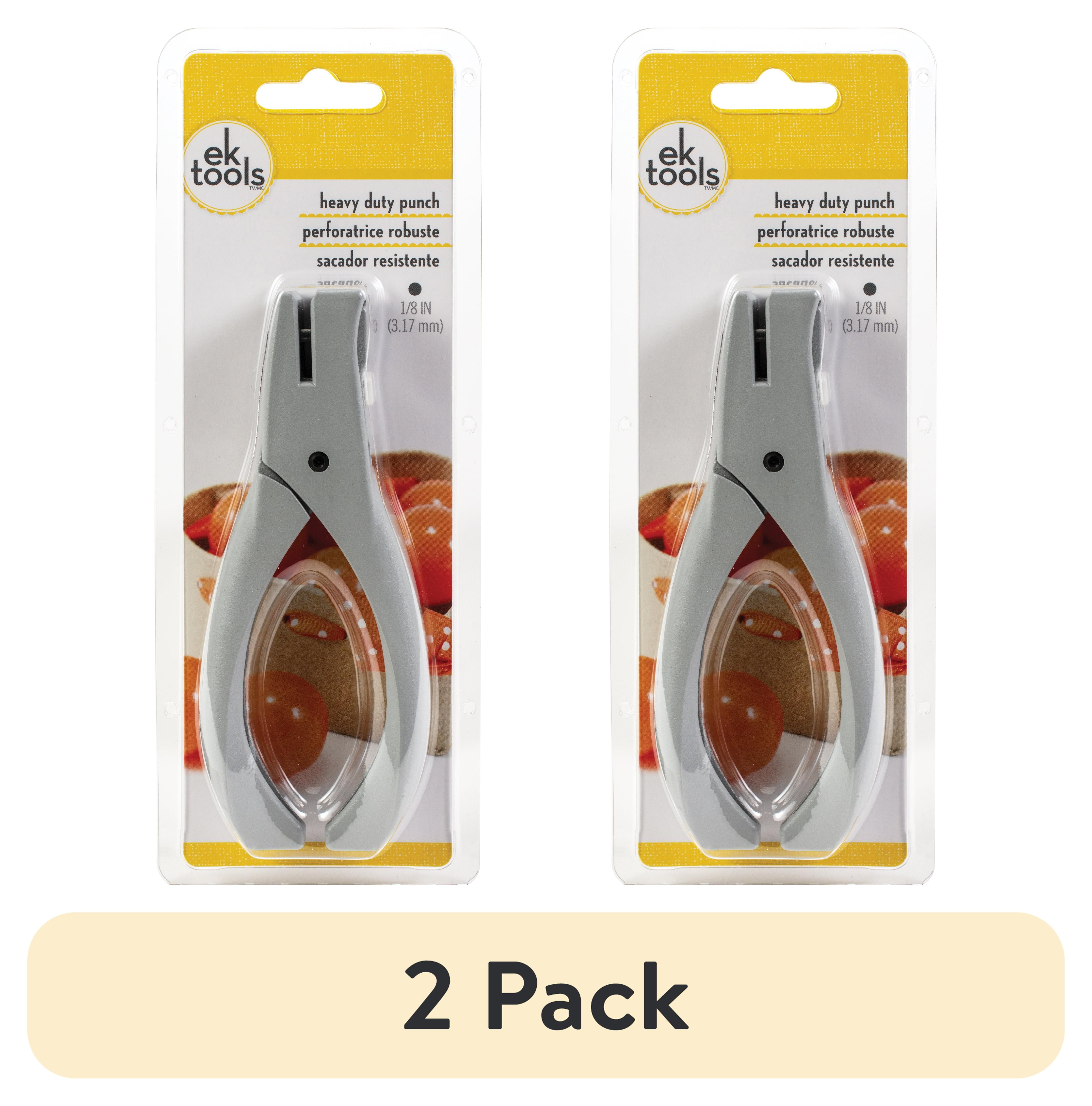 (2 pack) Heavy-Duty Hand Punch-Circle, .125" - Walmart.com