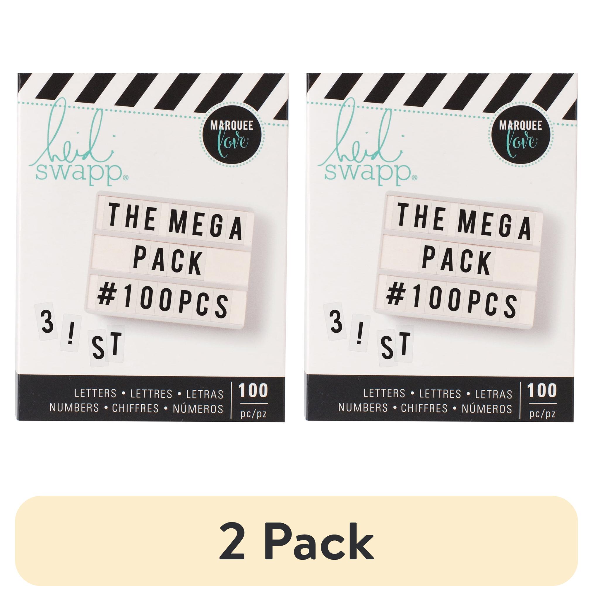 (2 pack) Heidi Swapp Lightbox Original Mega Pack Inserts 100/Pkg ...
