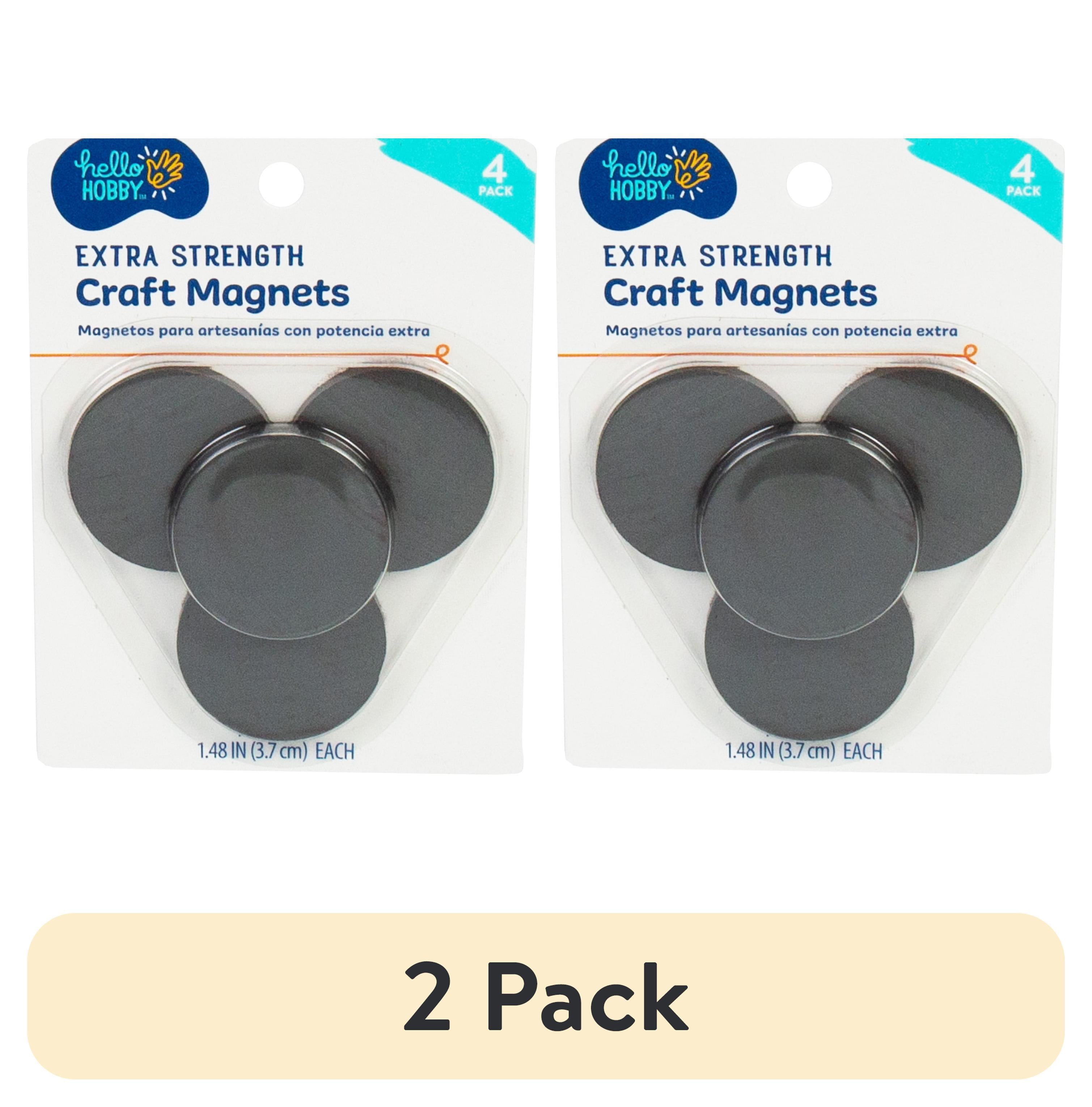 (2 pack) Hello Hobby Extra Strength Craft Magnet Art Kit, 4 Pieces ...