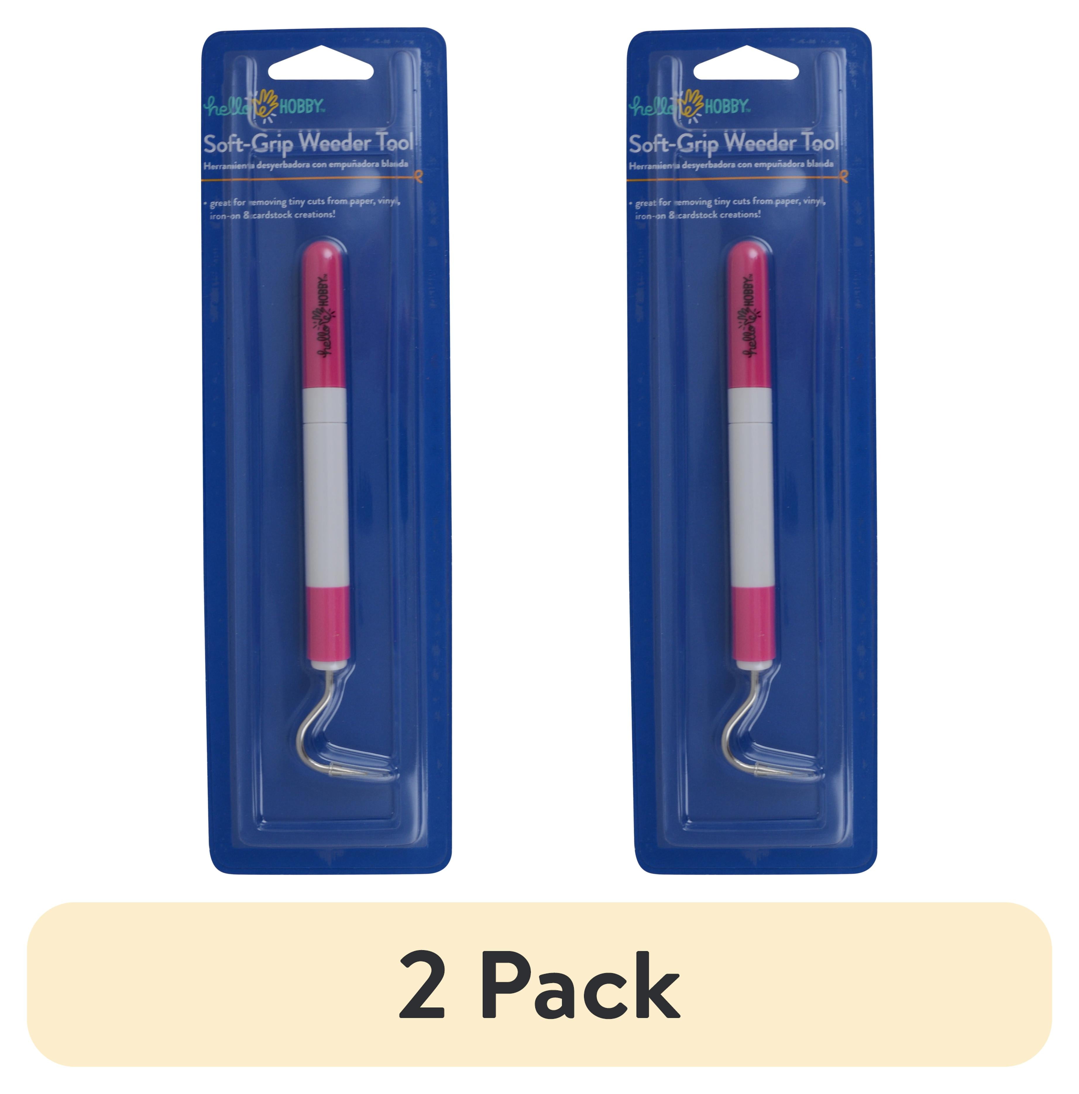 (2 pack) Hello Hobby Soft Handle Craft Weeder Tool - Pink - Walmart.com