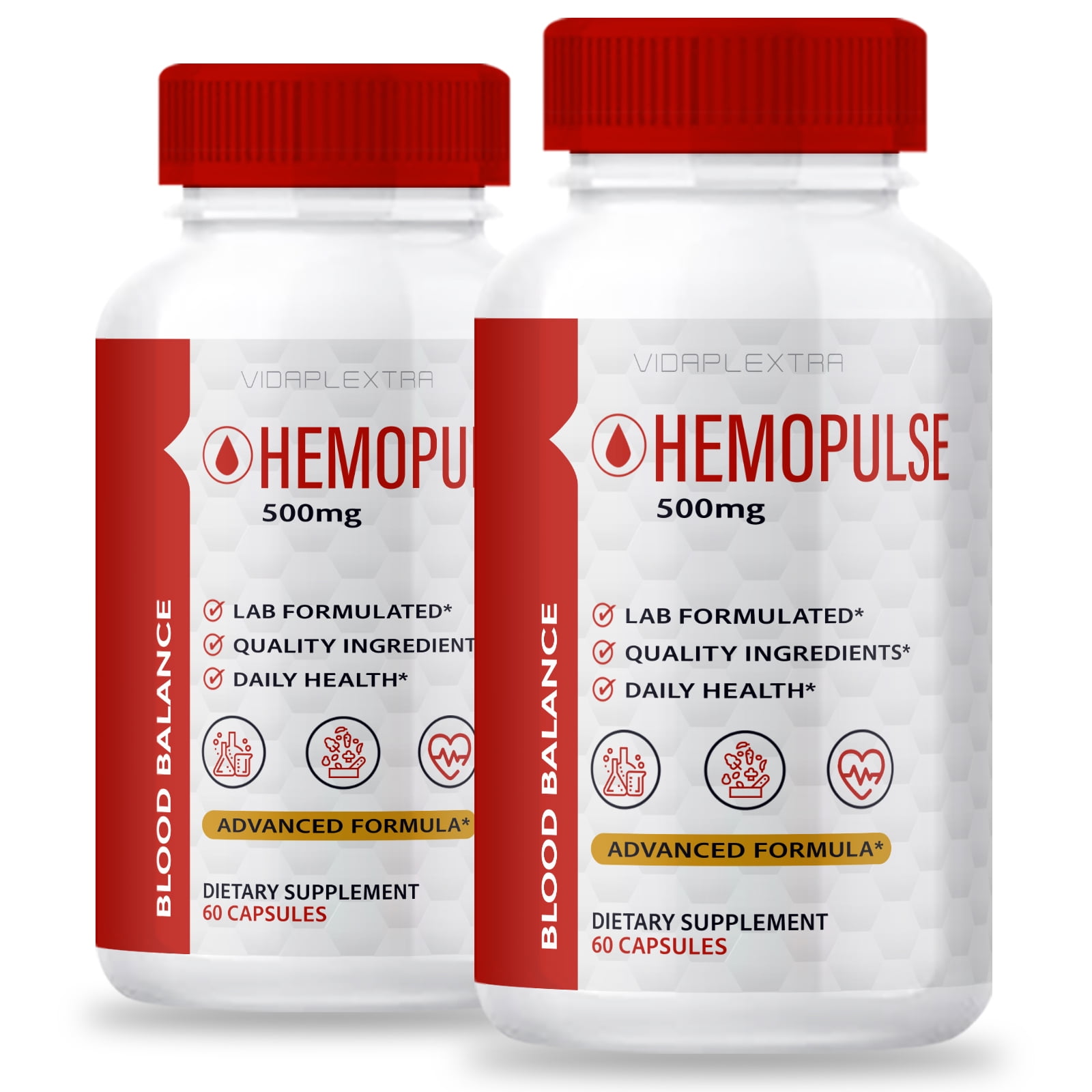 (2 pack) Hemo Pulse Capsules - Hemo Pulse Capsules - Walmart.com