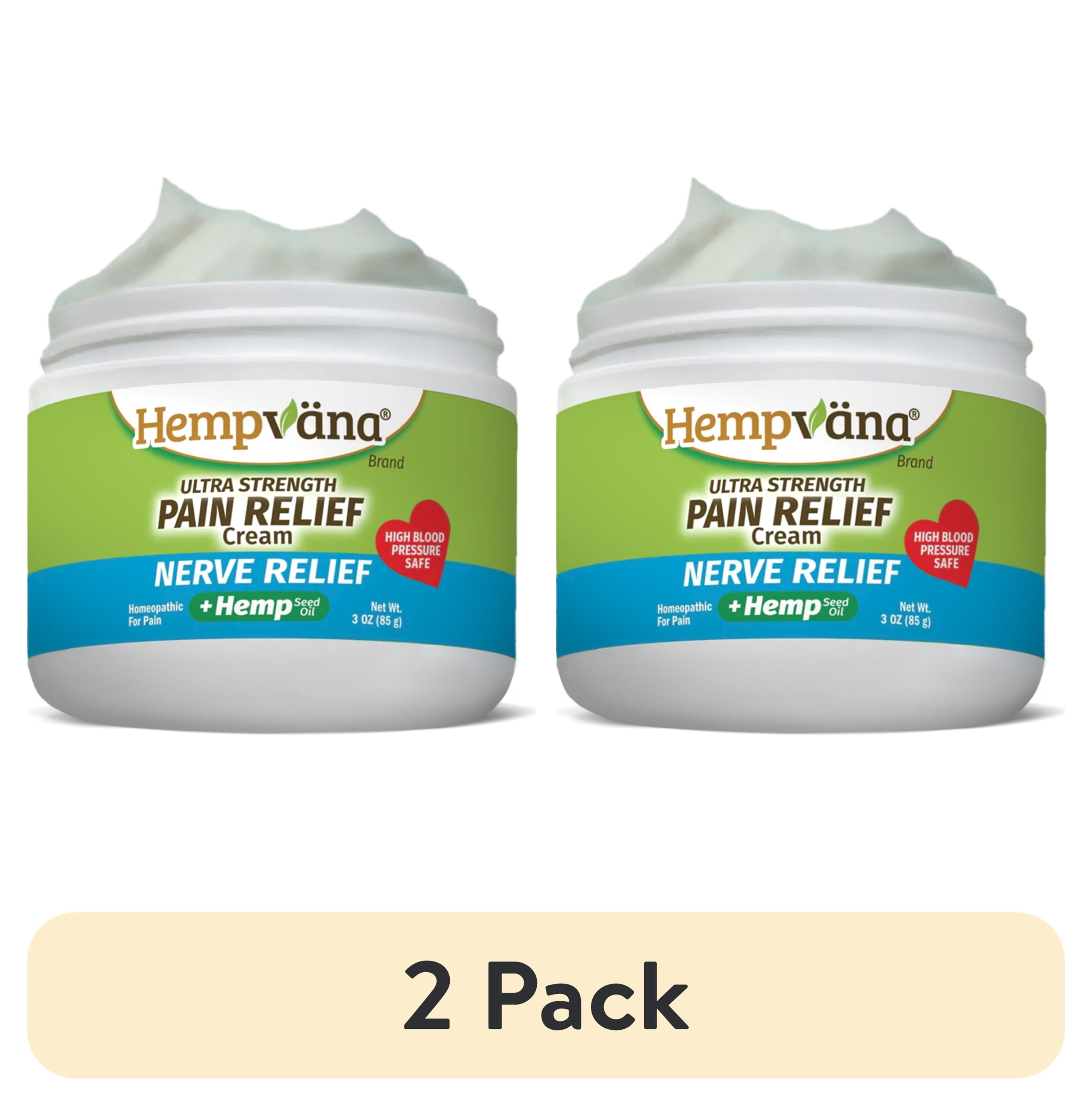 (2 pack) Hempvana Ultra-Strength Nerve Relief Cream, As Seen on TV ...