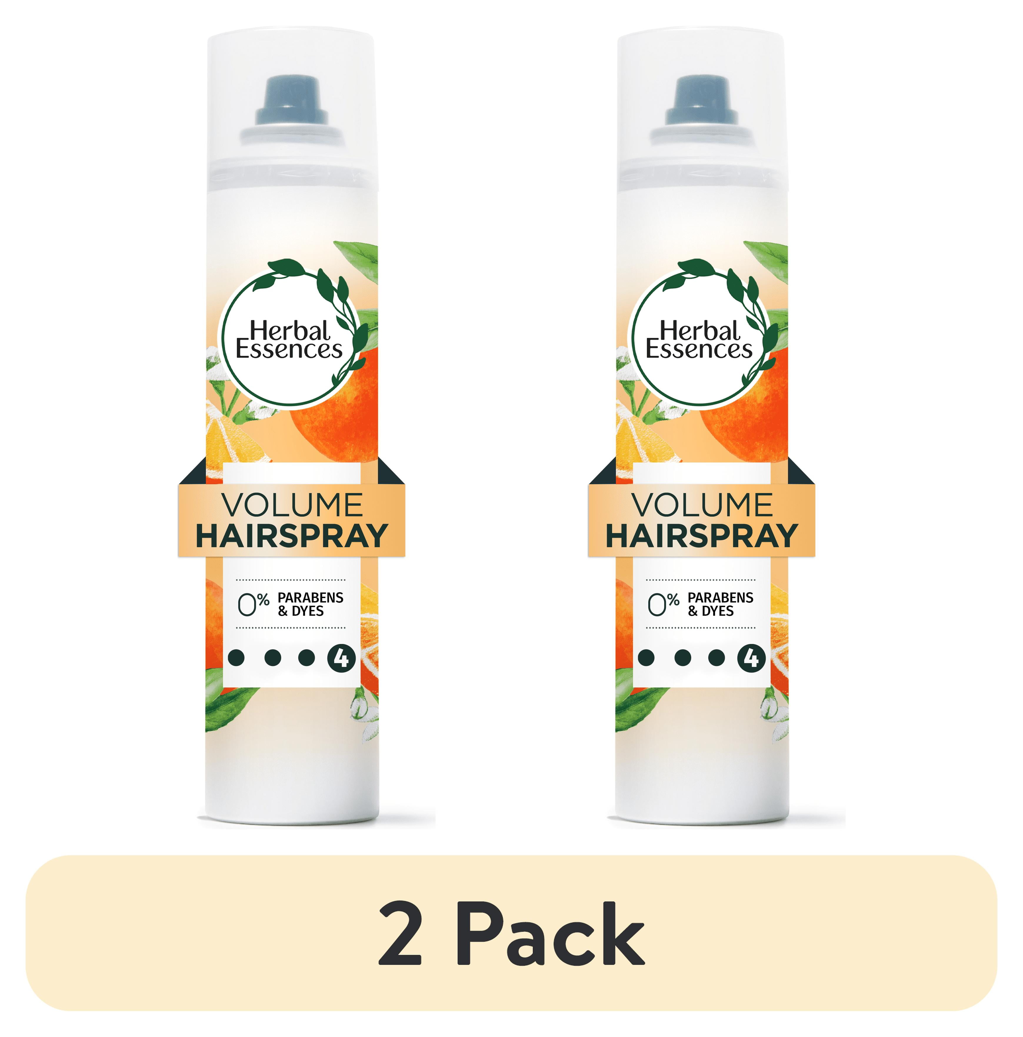 (2 pack) Herbal Essences Volume Hairspray Maximum Hold Hair Spray, 24 ...