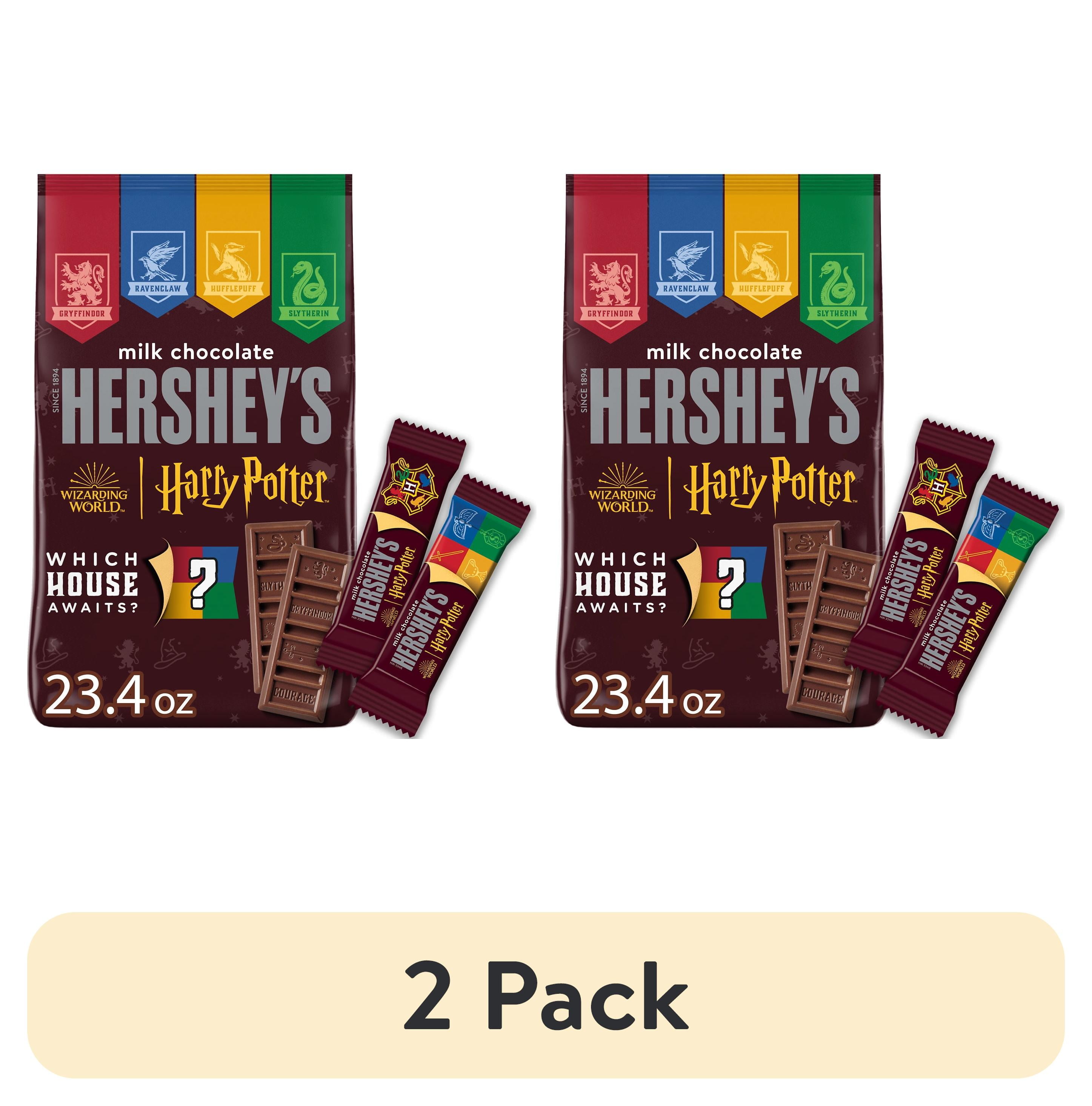 (2 pack) Hershey's Milk Chocolate Harry Potter™ Snack Size Halloween ...