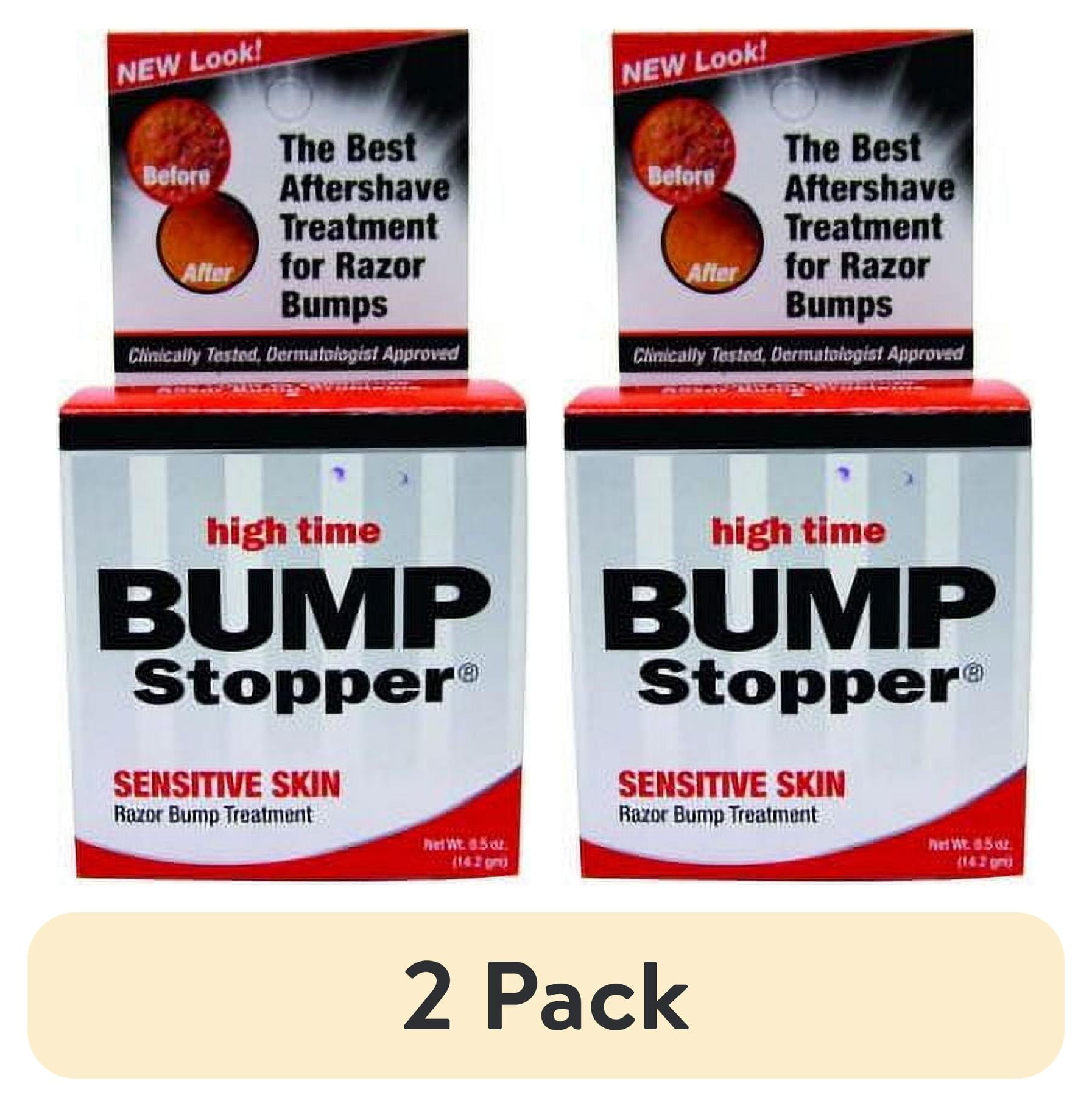 (2 pack) High Time Bump Stopper Sensitive Skin Razor Bump Treatment, 0. ...