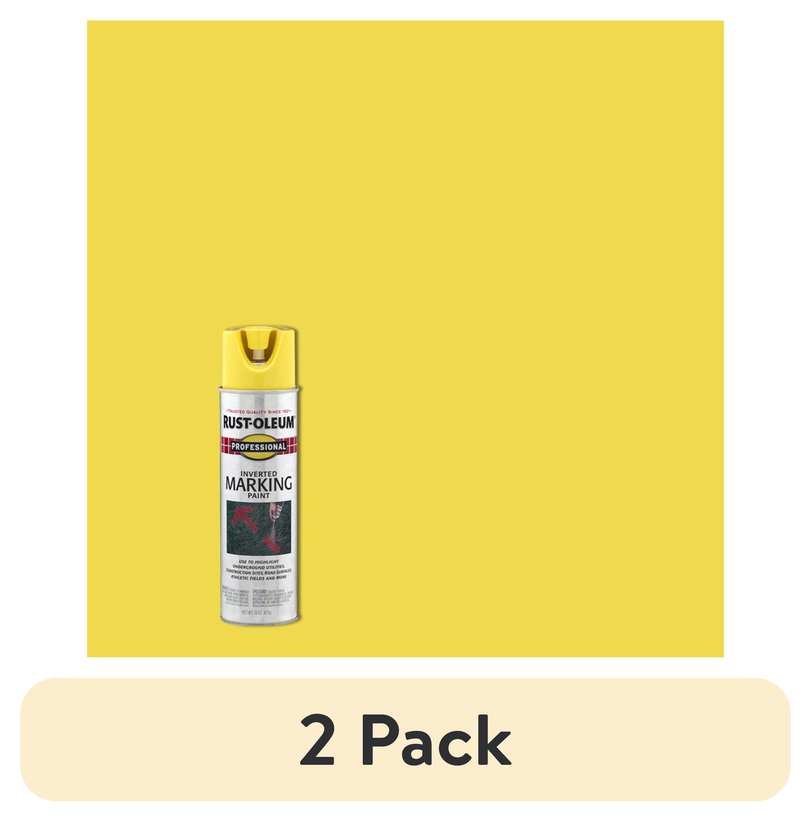 (12 pack) High Visibility Yellow, Rust-Oleum Professional Inverted ...