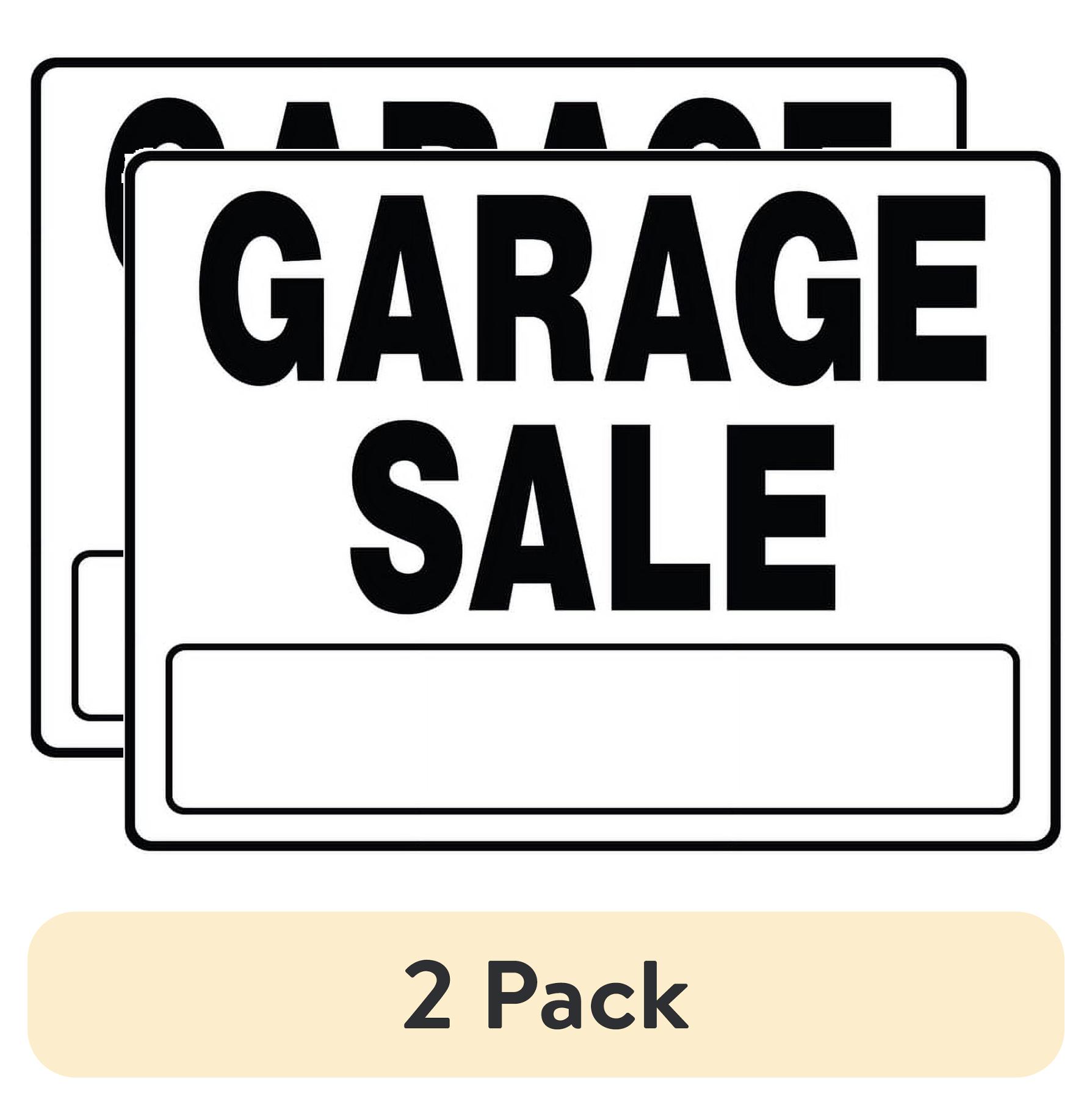 (2 pack) HY-KO PROD Gar Sale Bag Sign, 26" x 16" 24202 - Walmart.com