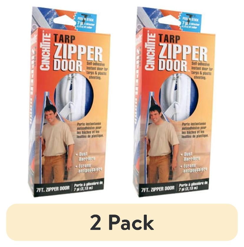 (2 pack) Homax 3.25 x 1.75 inches, 950 Denier Thickness Heavy Duty Poly ...