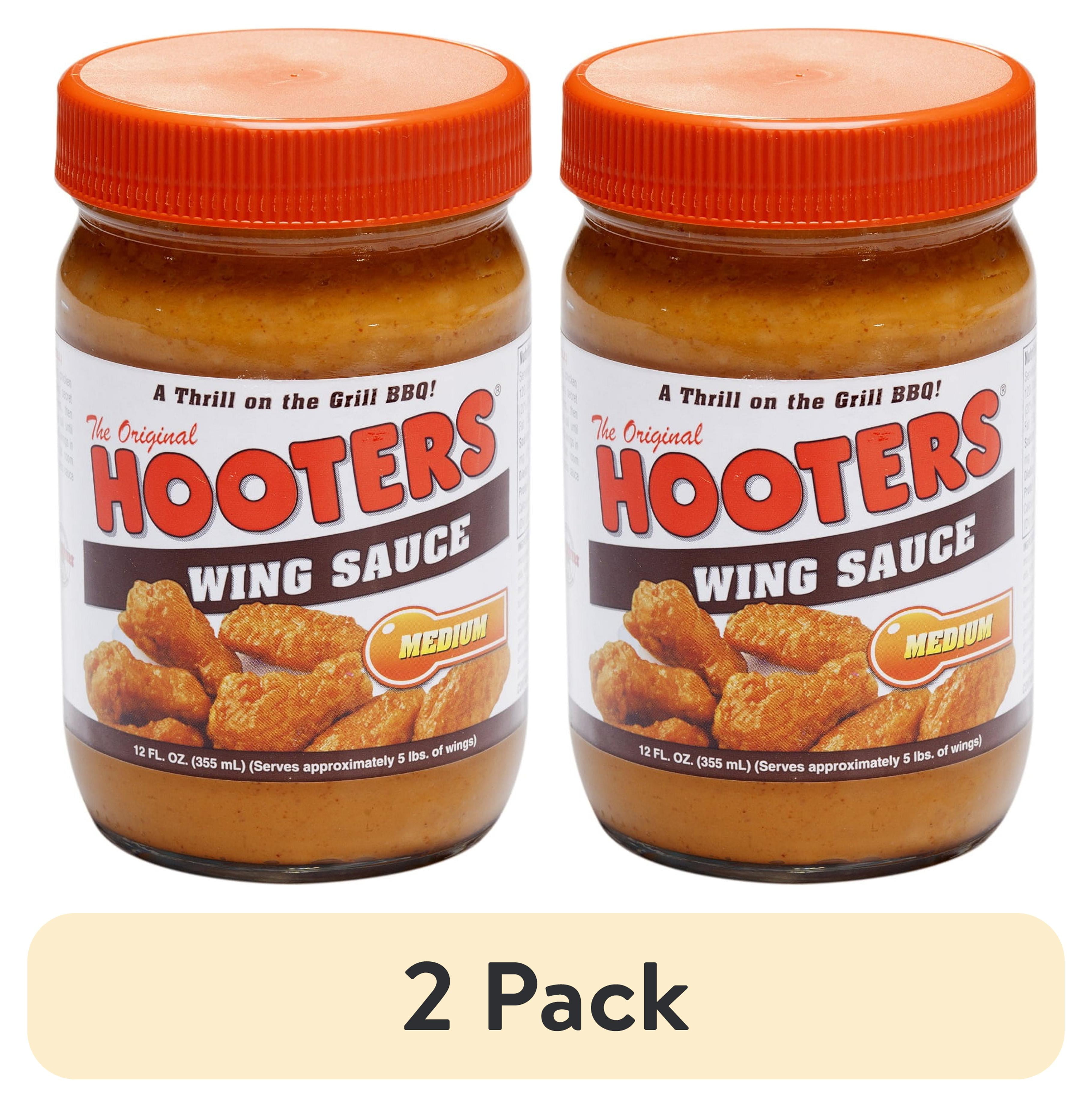 (2 pack) Hooters Foods Hooters Wing Sauce, 12 ounces - Walmart.com