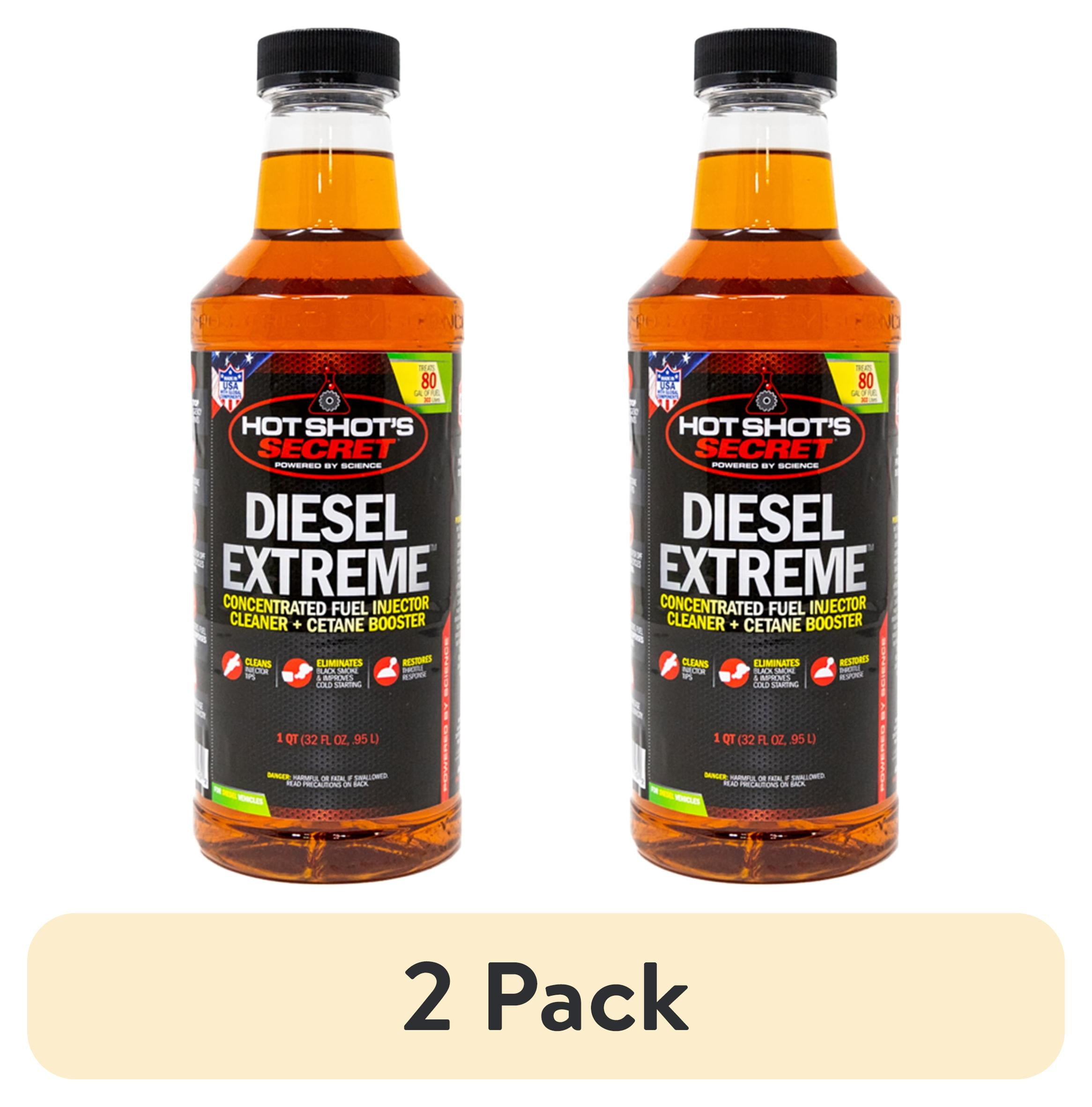 (2 pack) Hot Shot's Secret Diesel Extreme Fuel Additive, 32 oz for ...