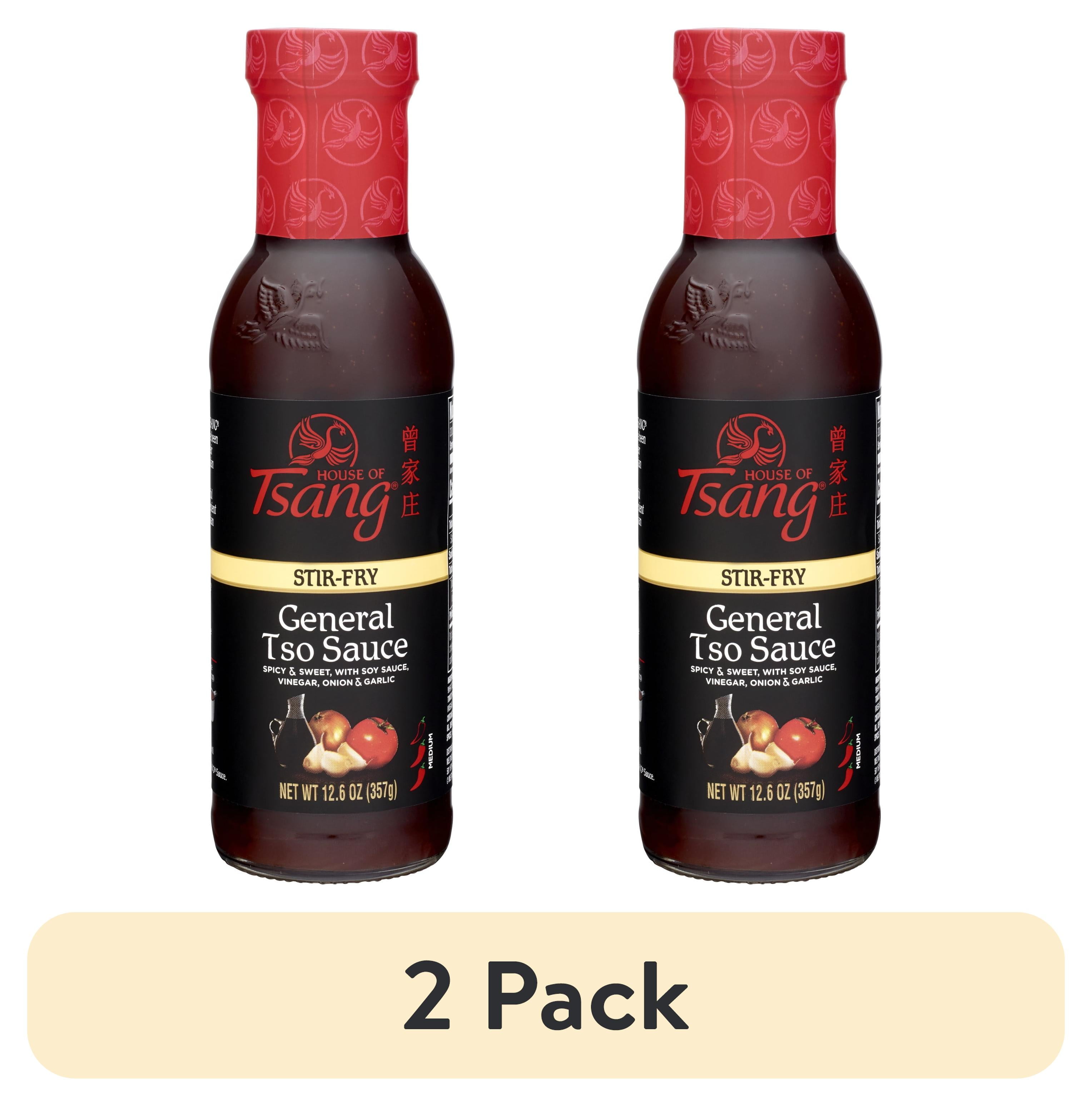 (2 pack) HOUSE OF TSANG General Tso Stir-Fry Liquid Sauce, Shelf-Stable ...