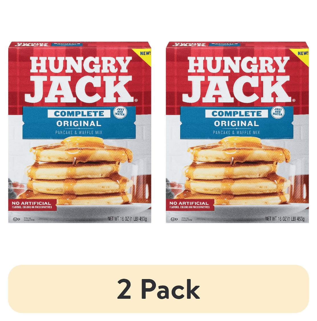(2 pack) Hungry Jack Original Complete Buttermilk Pancake And Waffle ...