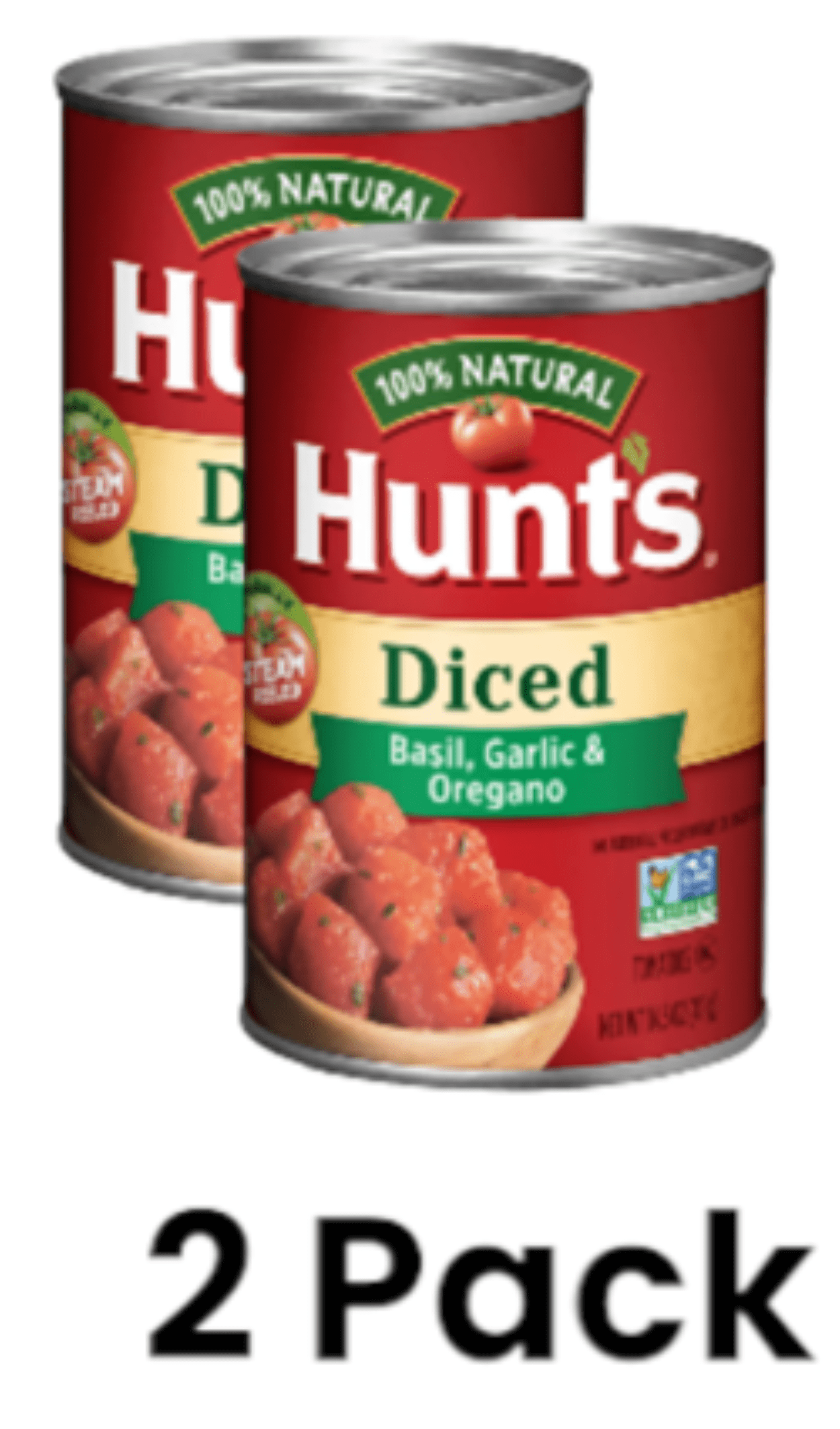 Hunt's Diced Tomatoes (Pack of 2) - Walmart.com