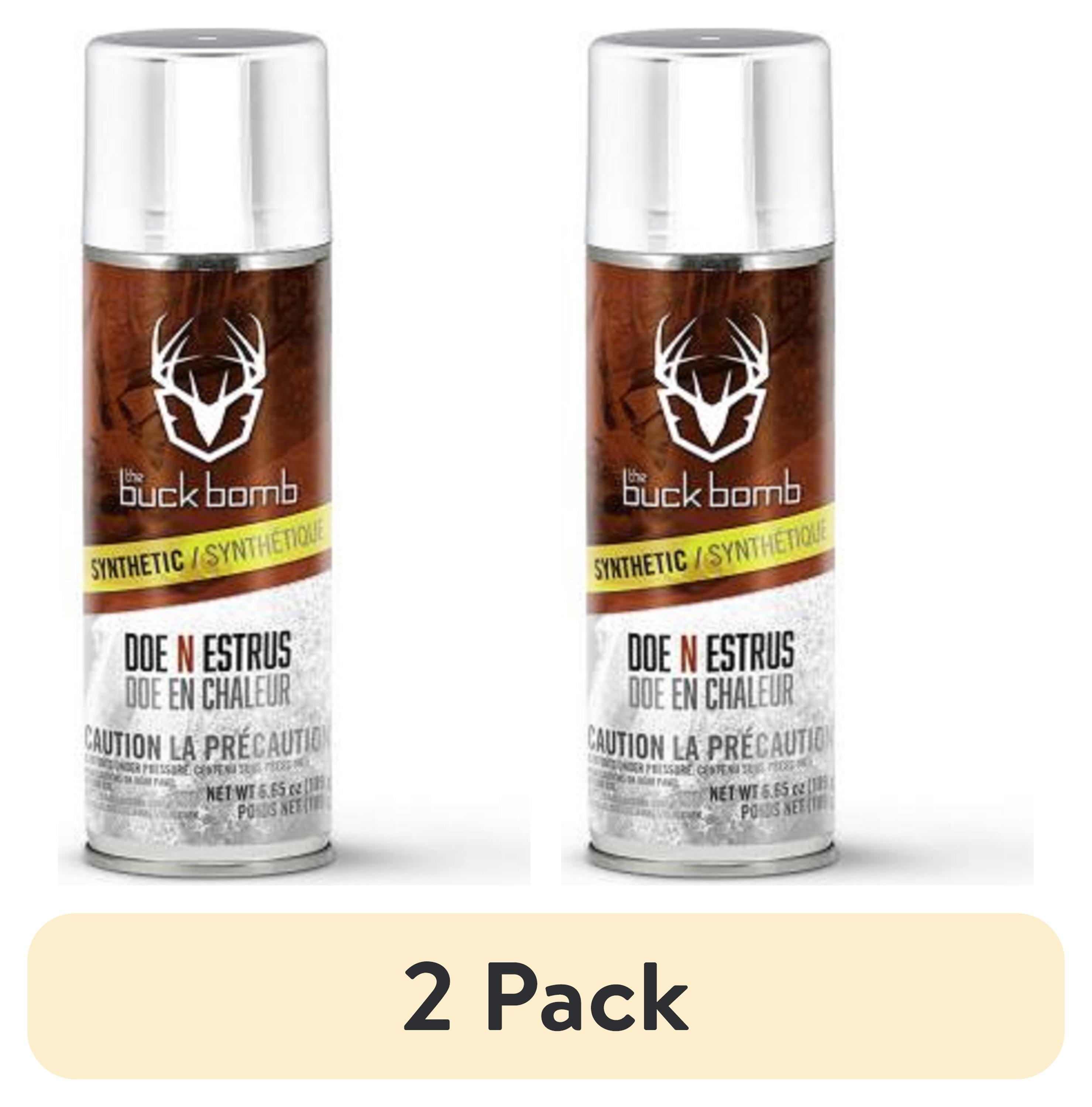 (2 pack) Hunters Specialties Buck Bomb Synthetic Doe 'N Estratus ...