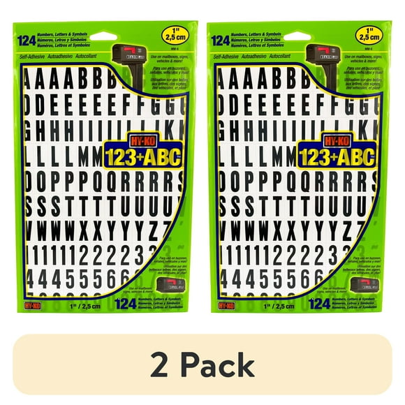 Hy-ko Numbers, Letters & Signs