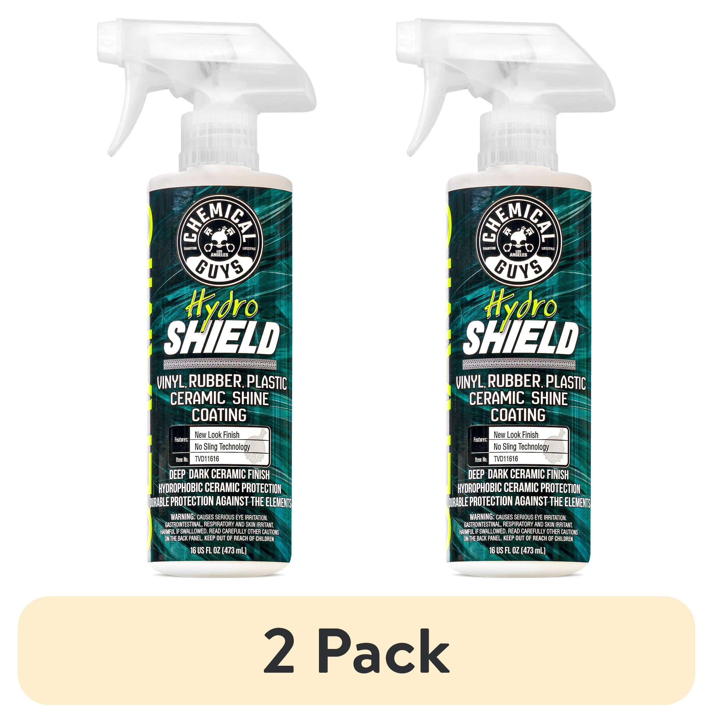 (2 pack) Chemical Guys HydroShield Vinyl, Rubber, Plastic, Ceramic ...