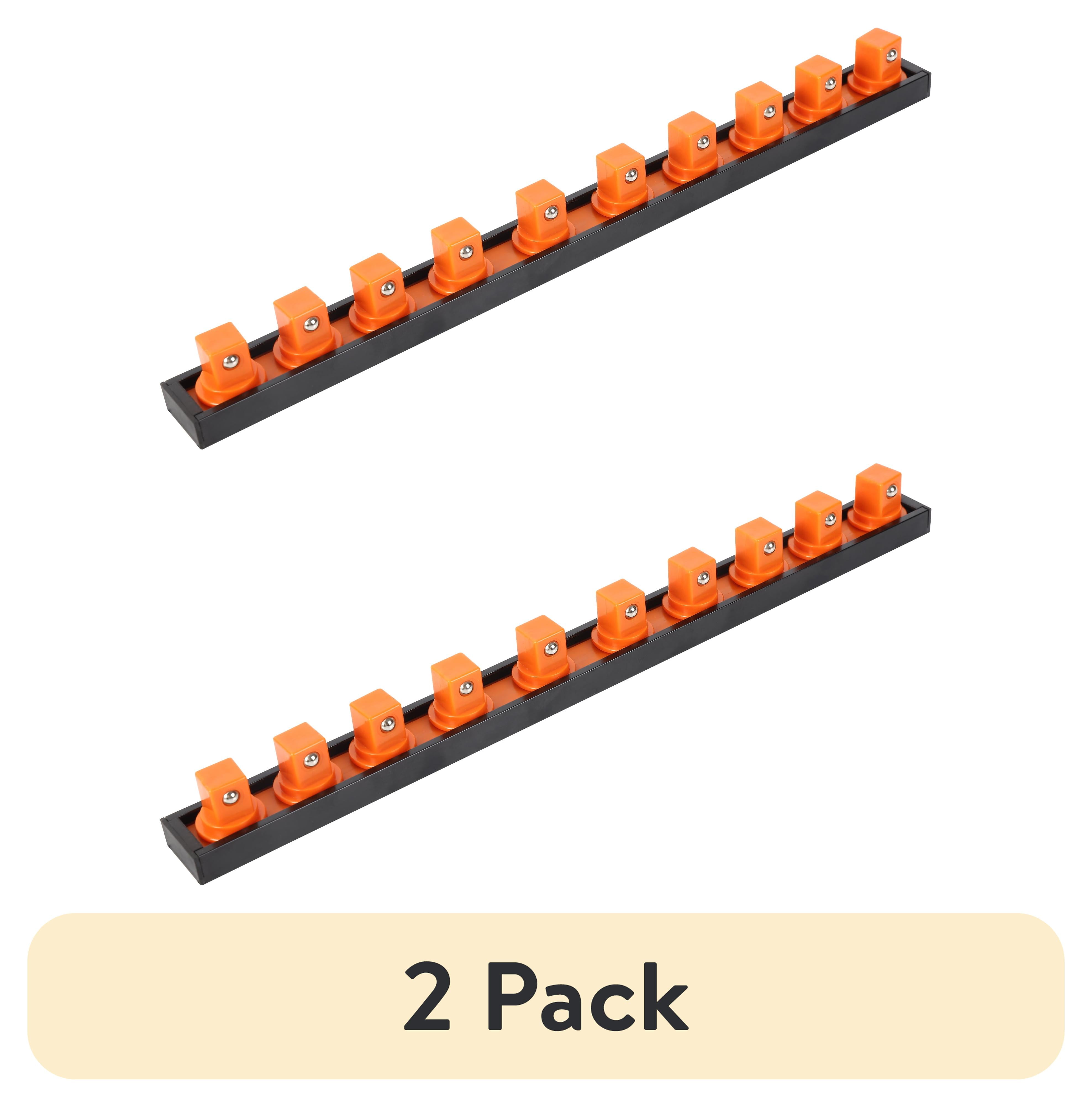 (2 pack) Hyper Tough 1/2-inch Drive Socket Holder for Standard and Deep ...