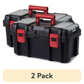 Free Shipping! Hyper Tough Heavy Duty Modular Rolling Toolbox System with Stack, Lock, and 8 ...
