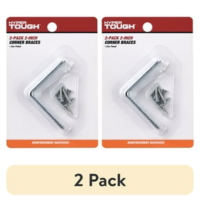 Hyper Tough Inside Corner Brace Steel Zinc Plated 1-1/2 x 1-1/2 inches ...