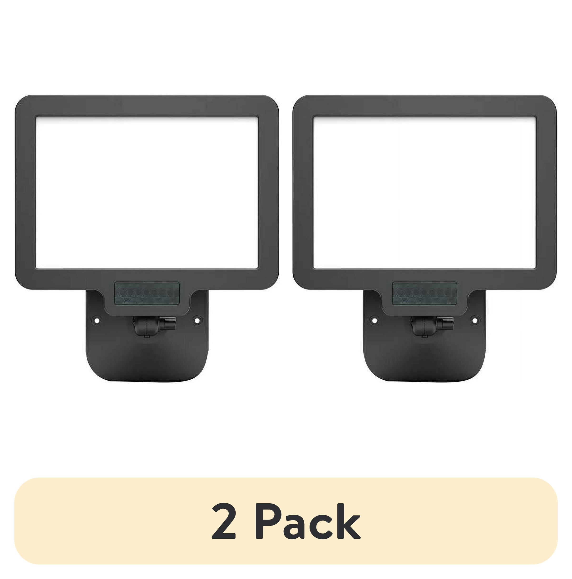 (2 pack) Hyper Tough 3000 Lumen LED Security Light 120-Degree Motion ...