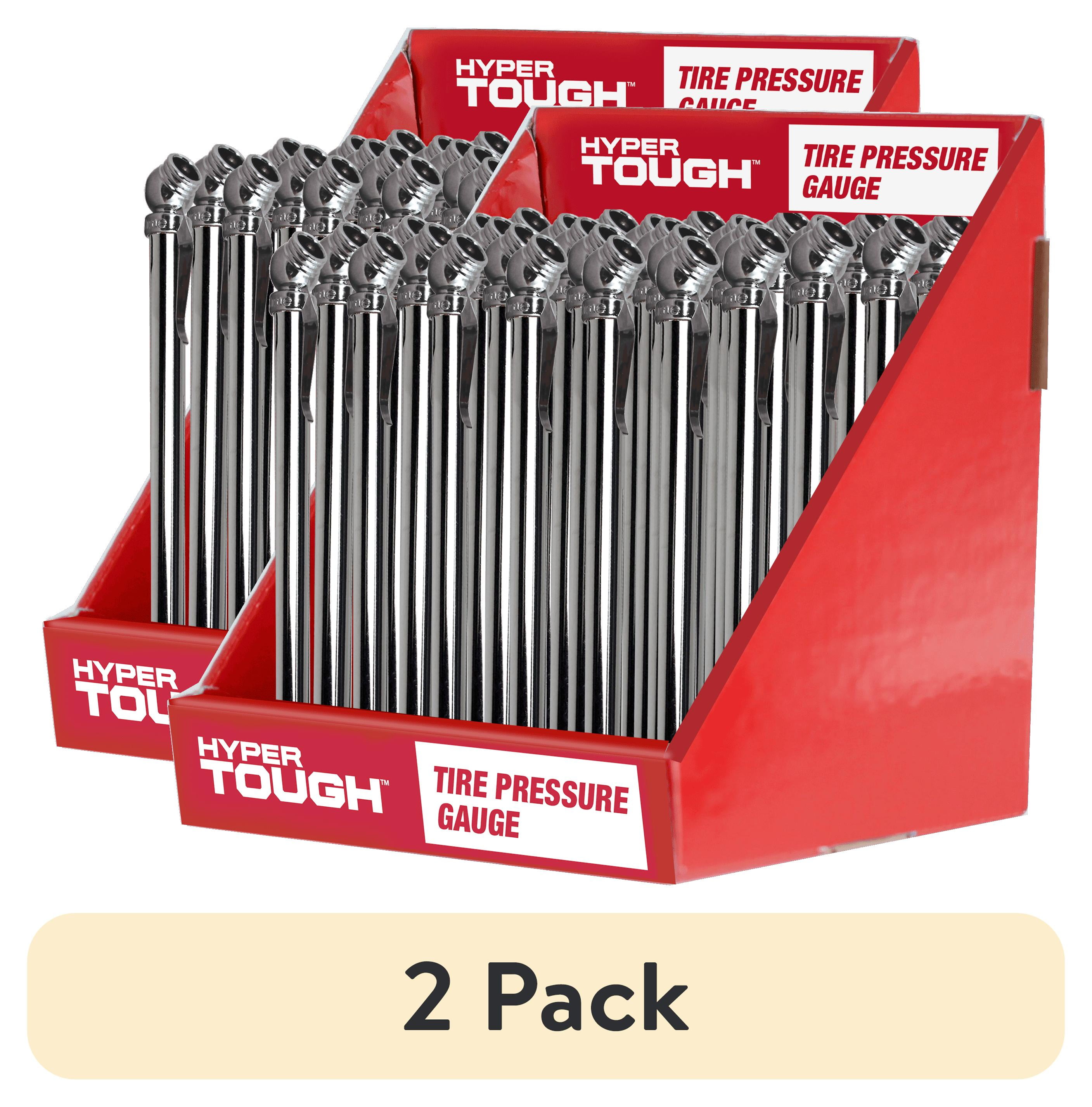 Hyper Tough Chrome Pencil Tire Gauge 5-50 psi - Walmart.com