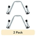 (2 pack) Hyper Tough Heavy Duty Steel Double-Arm Utility Hook Wall ...
