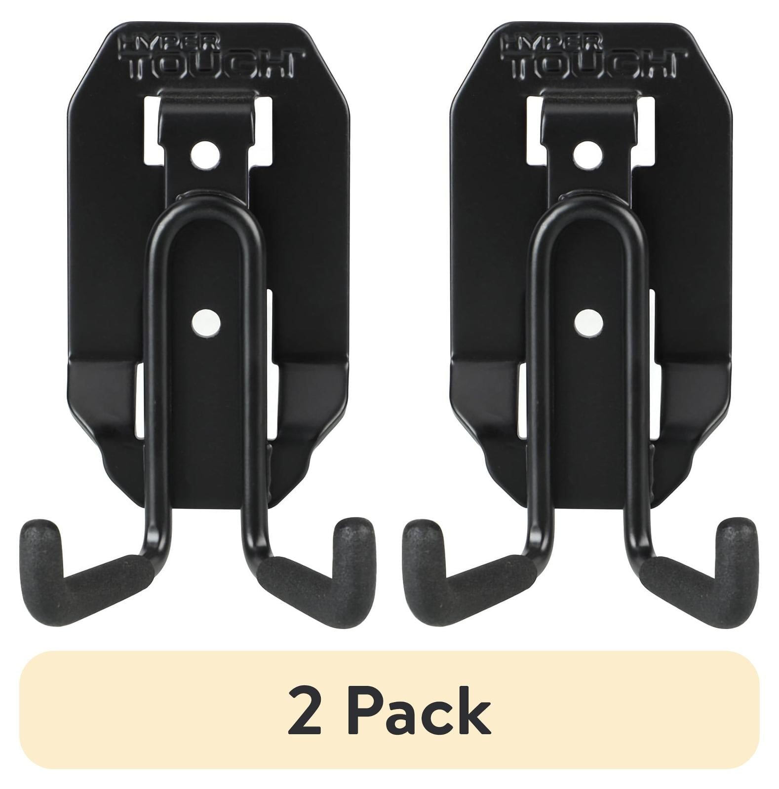 (2 pack) Hyper Tough Hyper Stack Compact Heavy Duty Steel Utility Hook ...