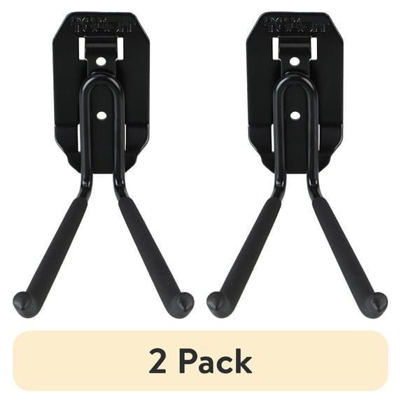 (2 pack) Hyper Tough Hyper Stack Heavy Duty Steel Long Utility Hook ...