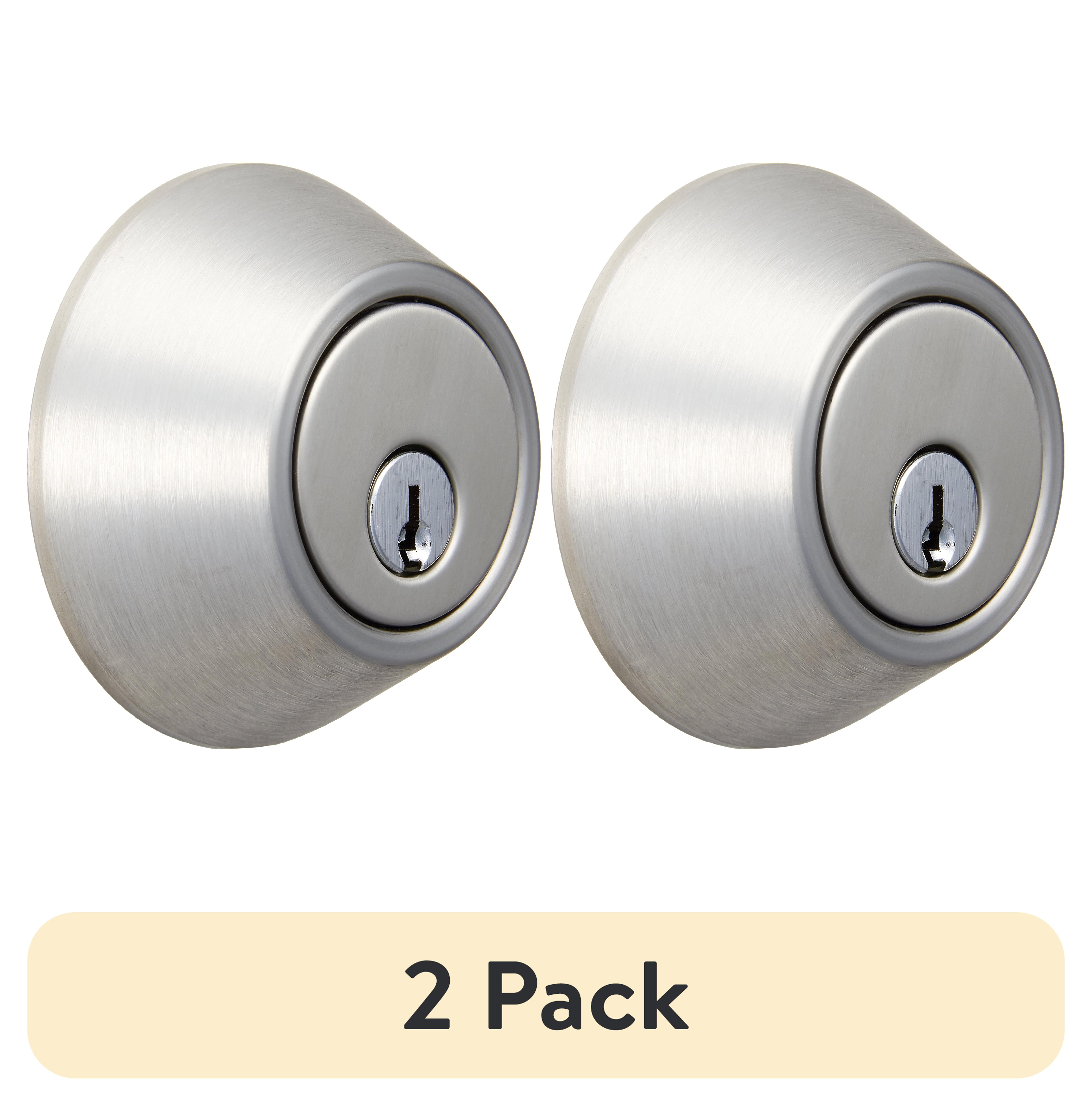(2 pack) Hyper Tough Keyed Entry Double Cylinder Deadbolt Lock ...