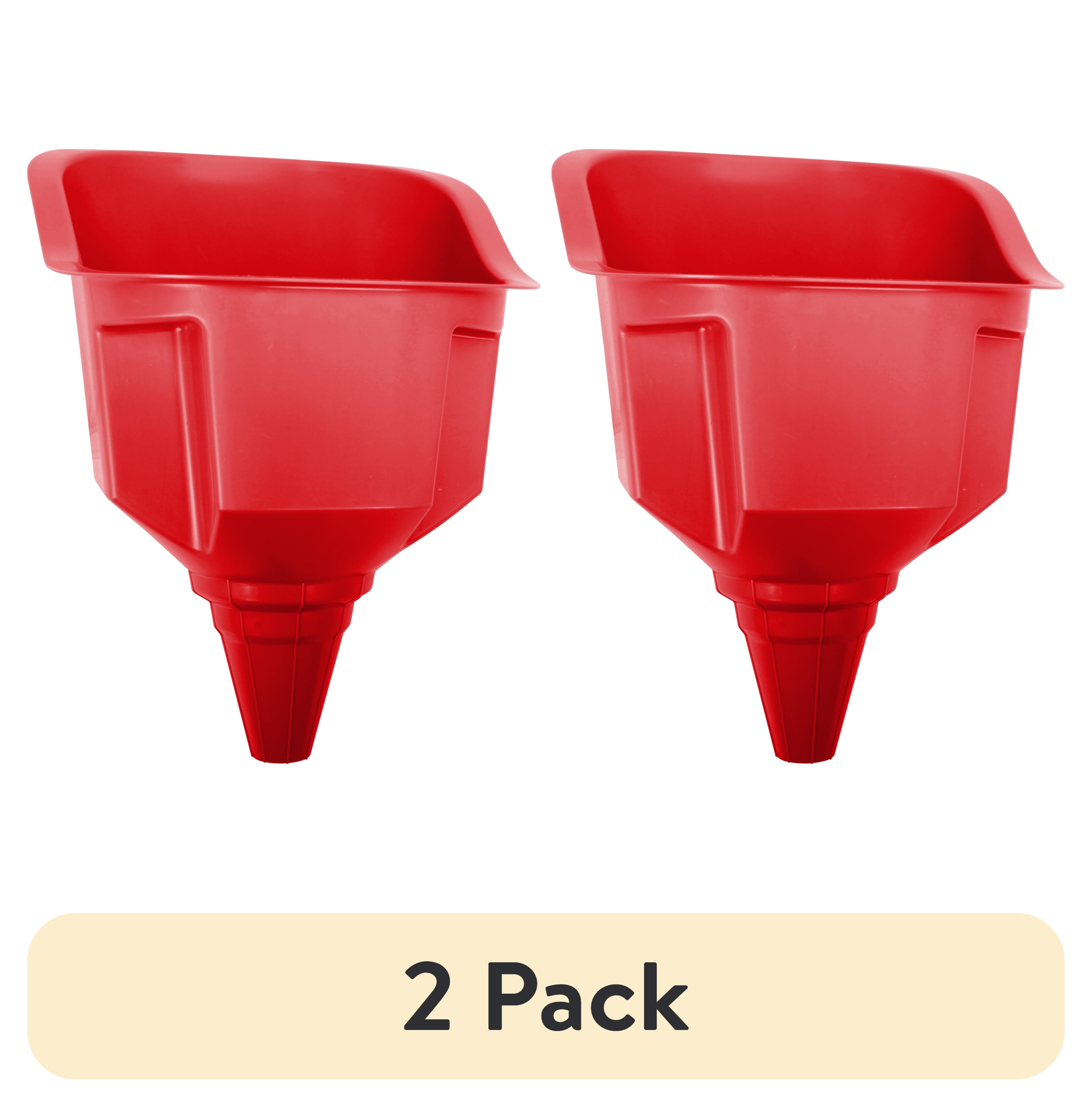 (2 pack) Hyper Tough Large Multi-Use Plastic Truck and Vehicle Funnel ...