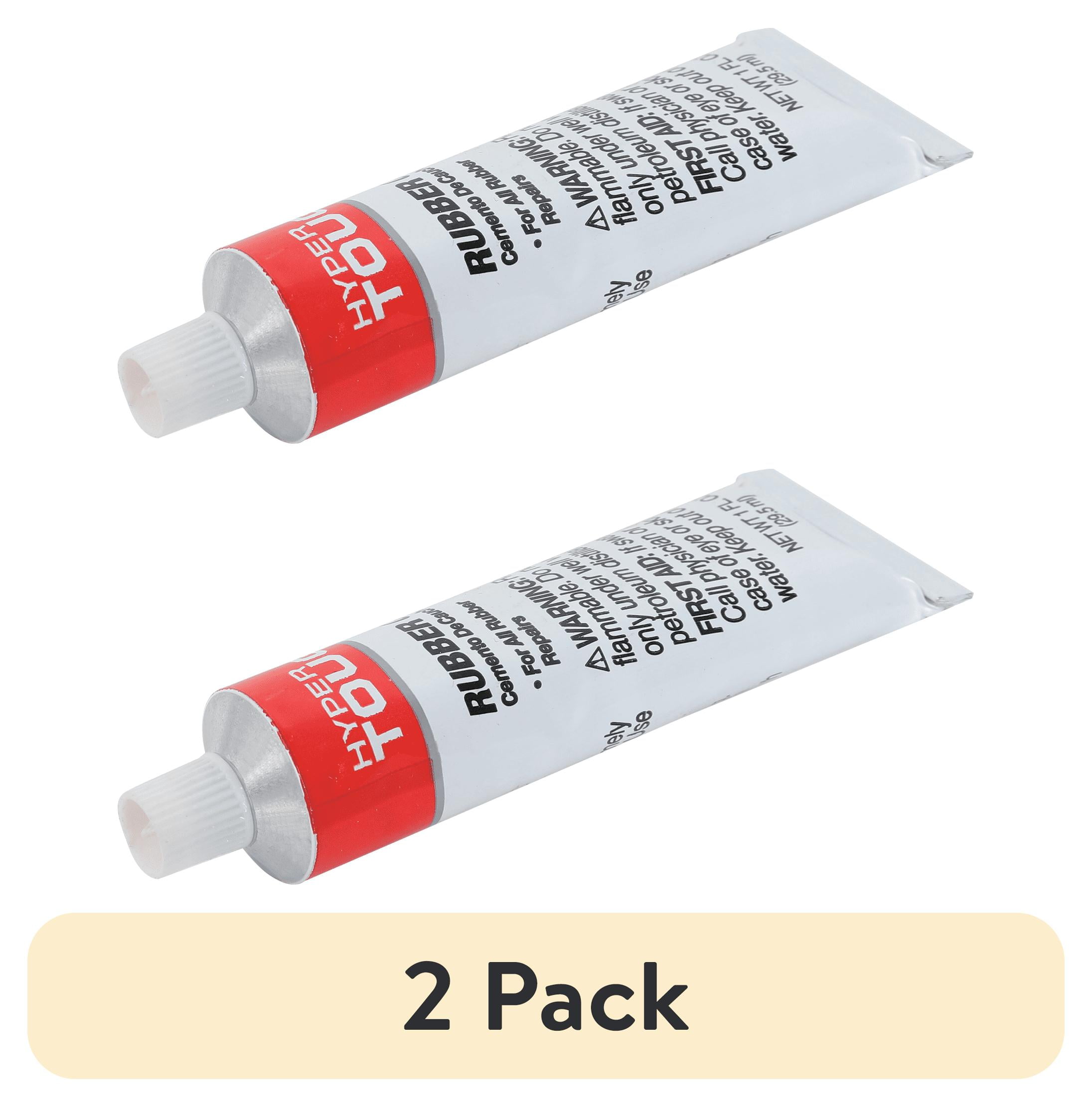 (2 pack) Hyper Tough Rubber Cement, 1 Ounce, for Tire Repair, Model ...