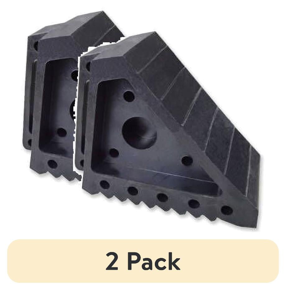 Hyper Tough Solid Rubber Wheel Chock - Heavy Duty - Walmart.com