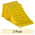 (2 pack) Hyper Tough Wheel Chock Heavy Duty Yellow Plastic - Walmart ...