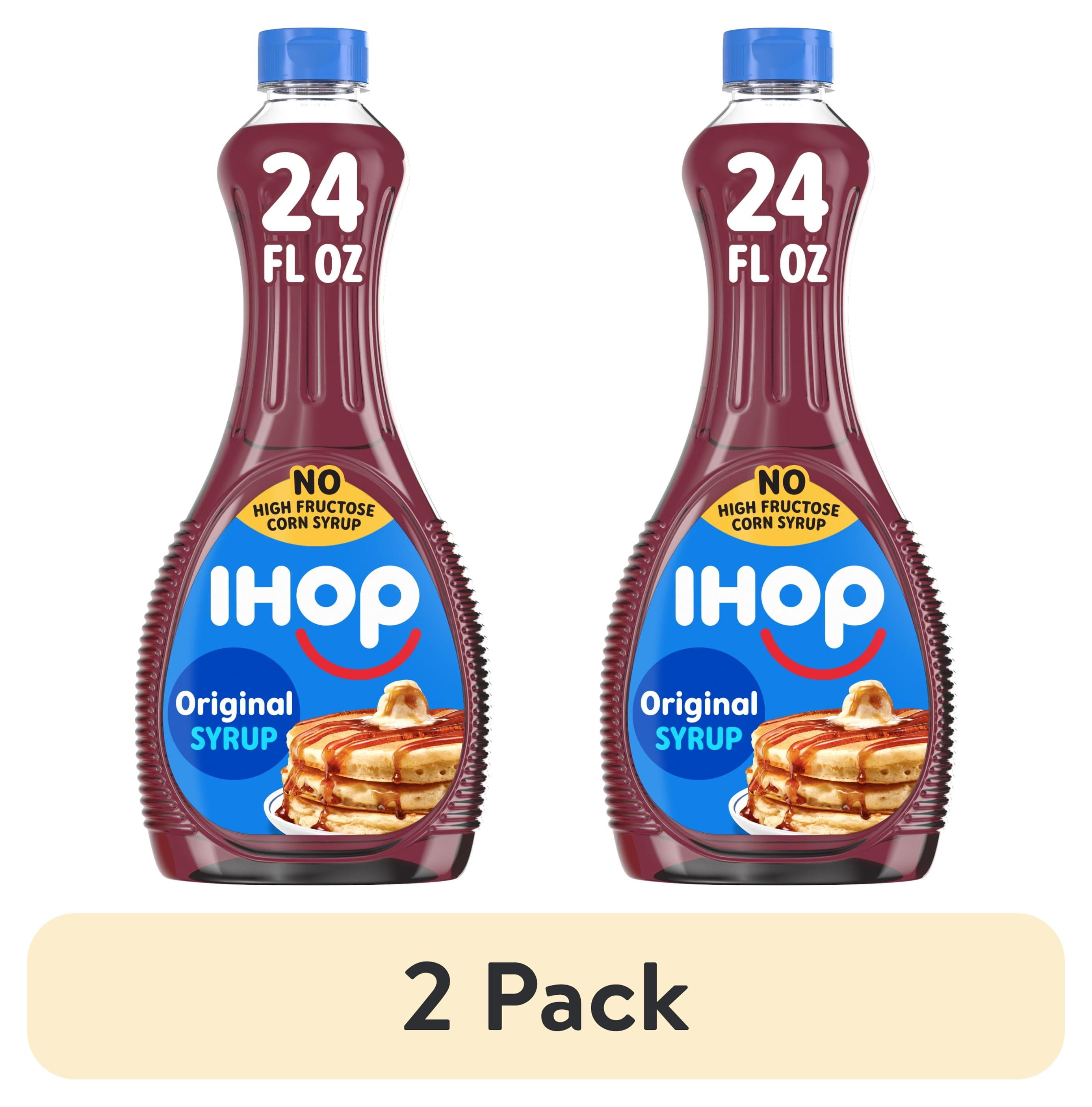 (2 pack) IHOP Original Syrup, 24 fl oz Bottle - Walmart.com