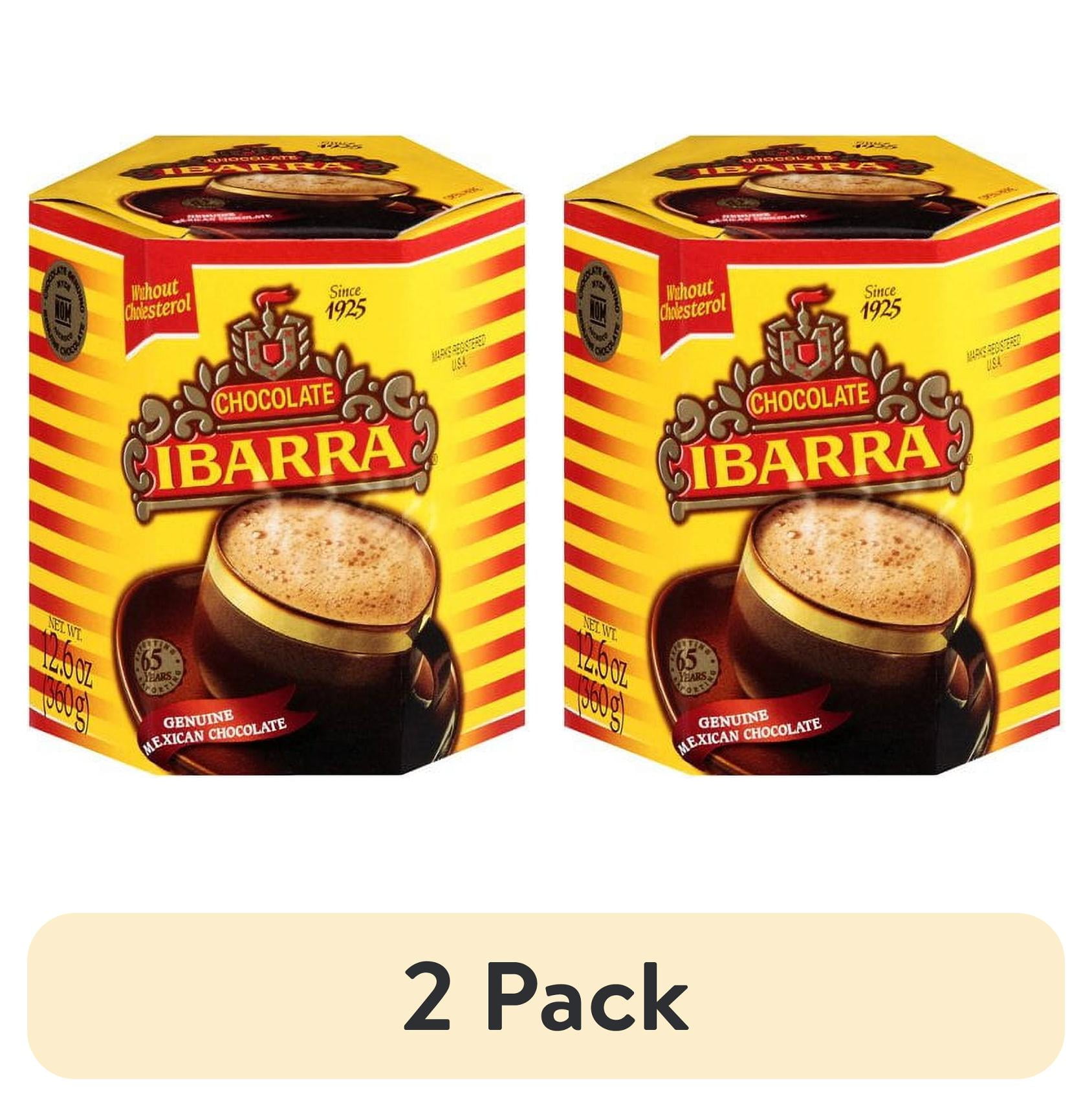 (2 pack) Ibarra Hot Chocolate Mix, Mexican Chocolate, 12.6 oz, 1 Count ...