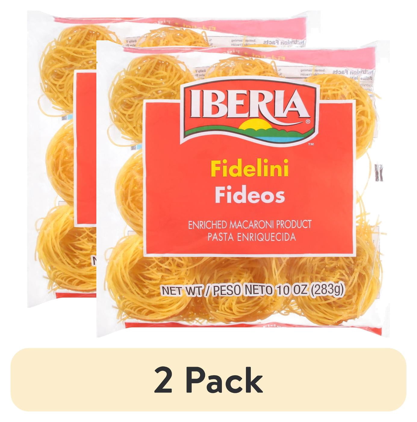 (2 pack) Iberia Fidelini Pasta, 10 oz - Walmart.com