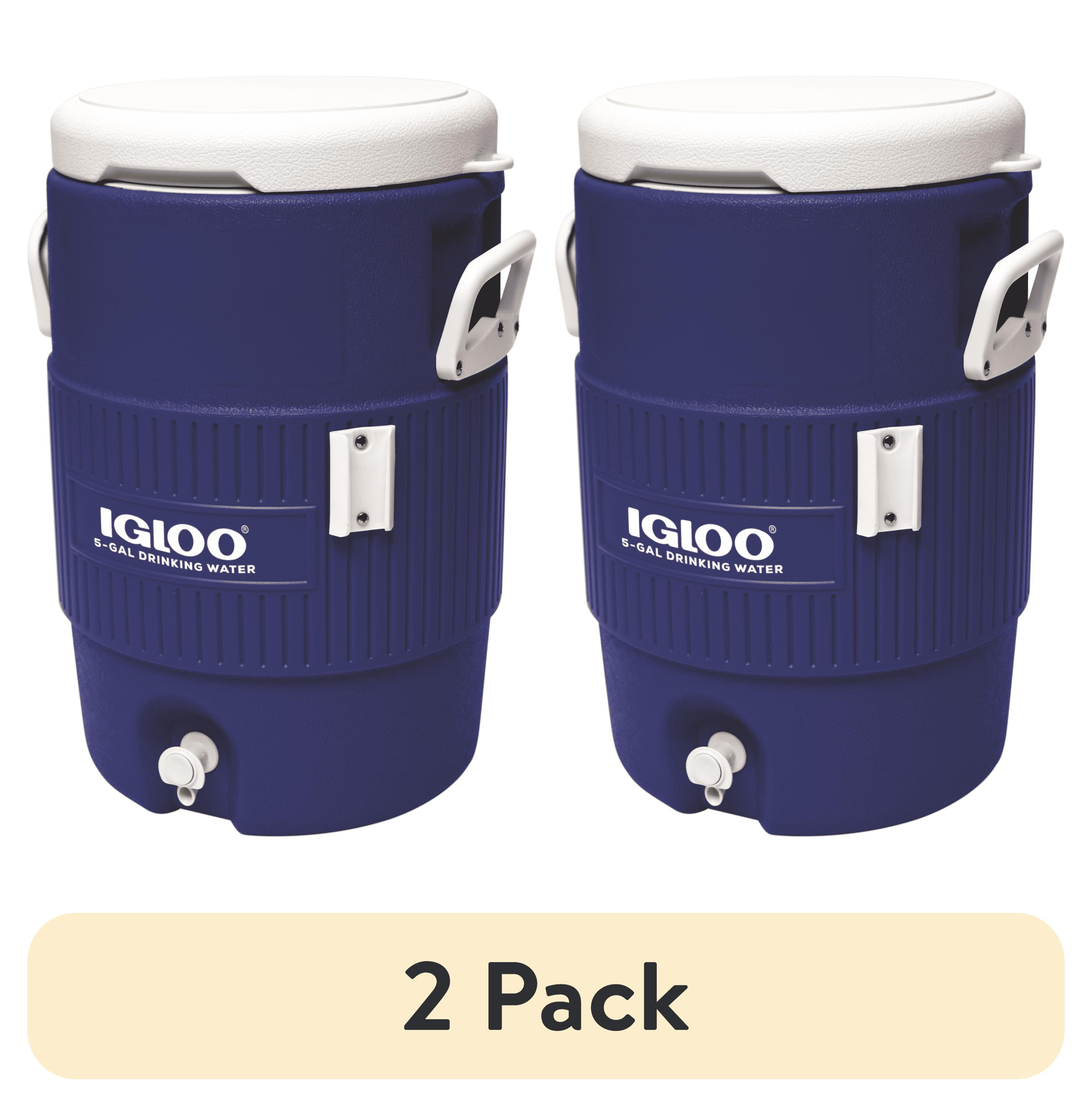 (2 pack) Igloo 5 Gallon Heavy-Duty Beverage Cooler, Blue - Walmart.com