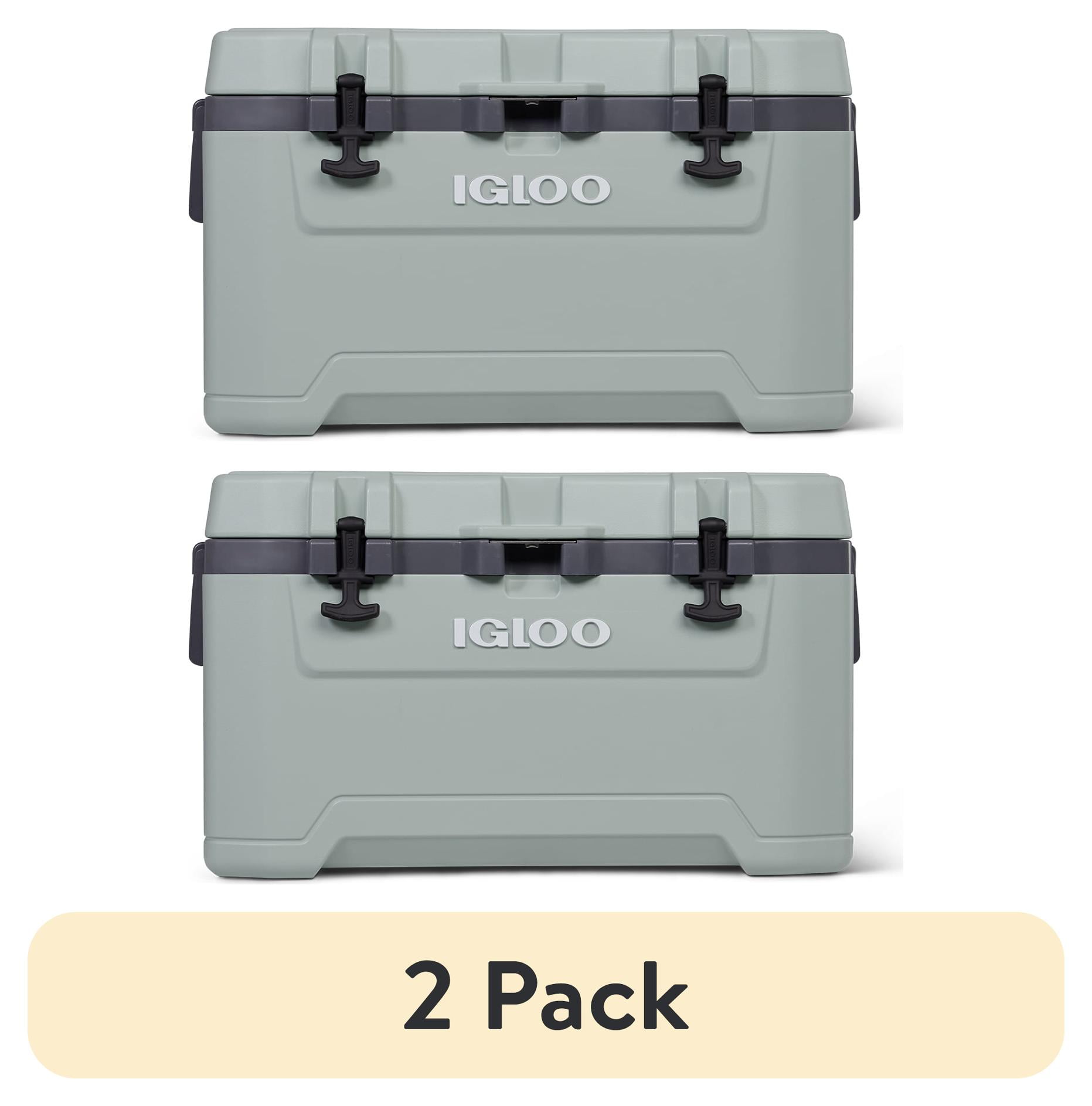 (2 pack) Igloo 72 QT Overland Ice Chest Cooler, Green - Walmart.com