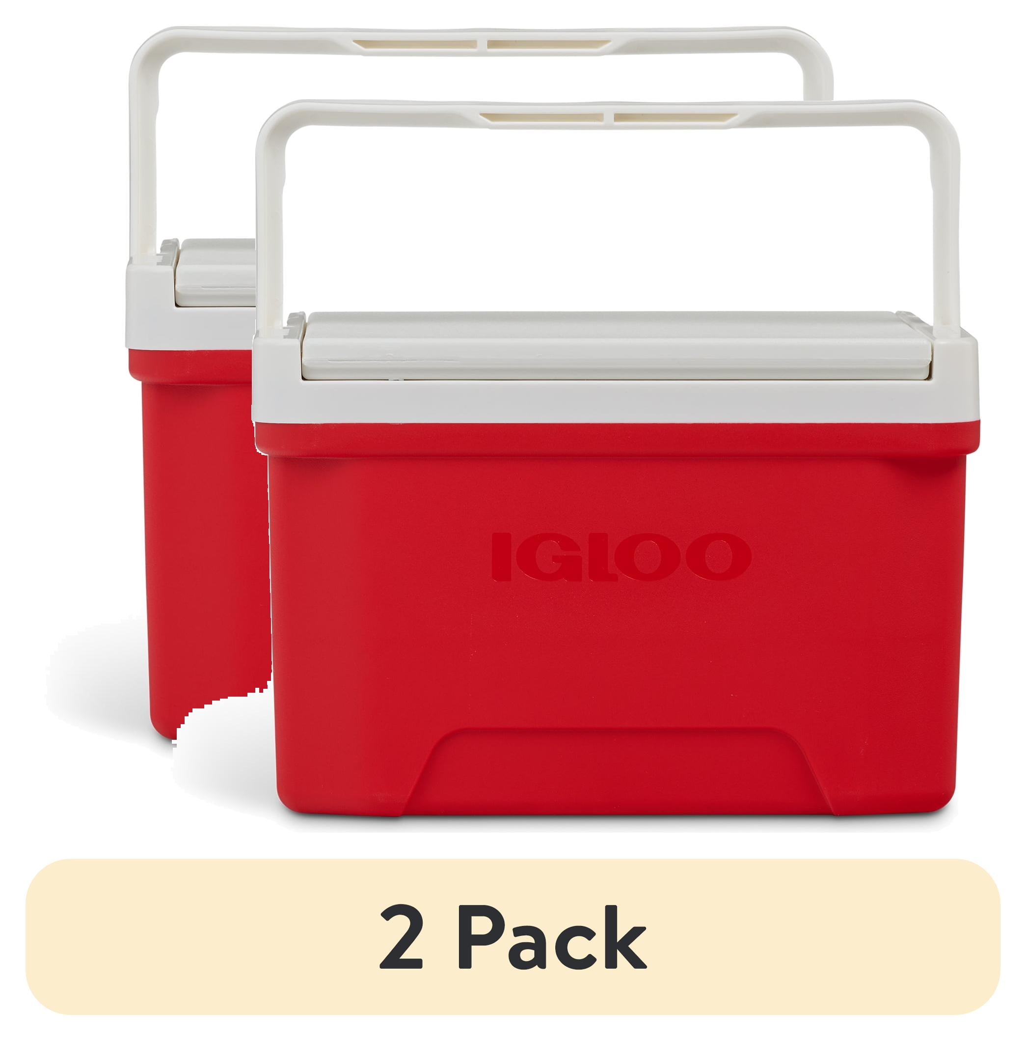 Igloo 9 QT Hard Sided Laguna Ice Chest Cooler with Tray and Cup Holder ...
