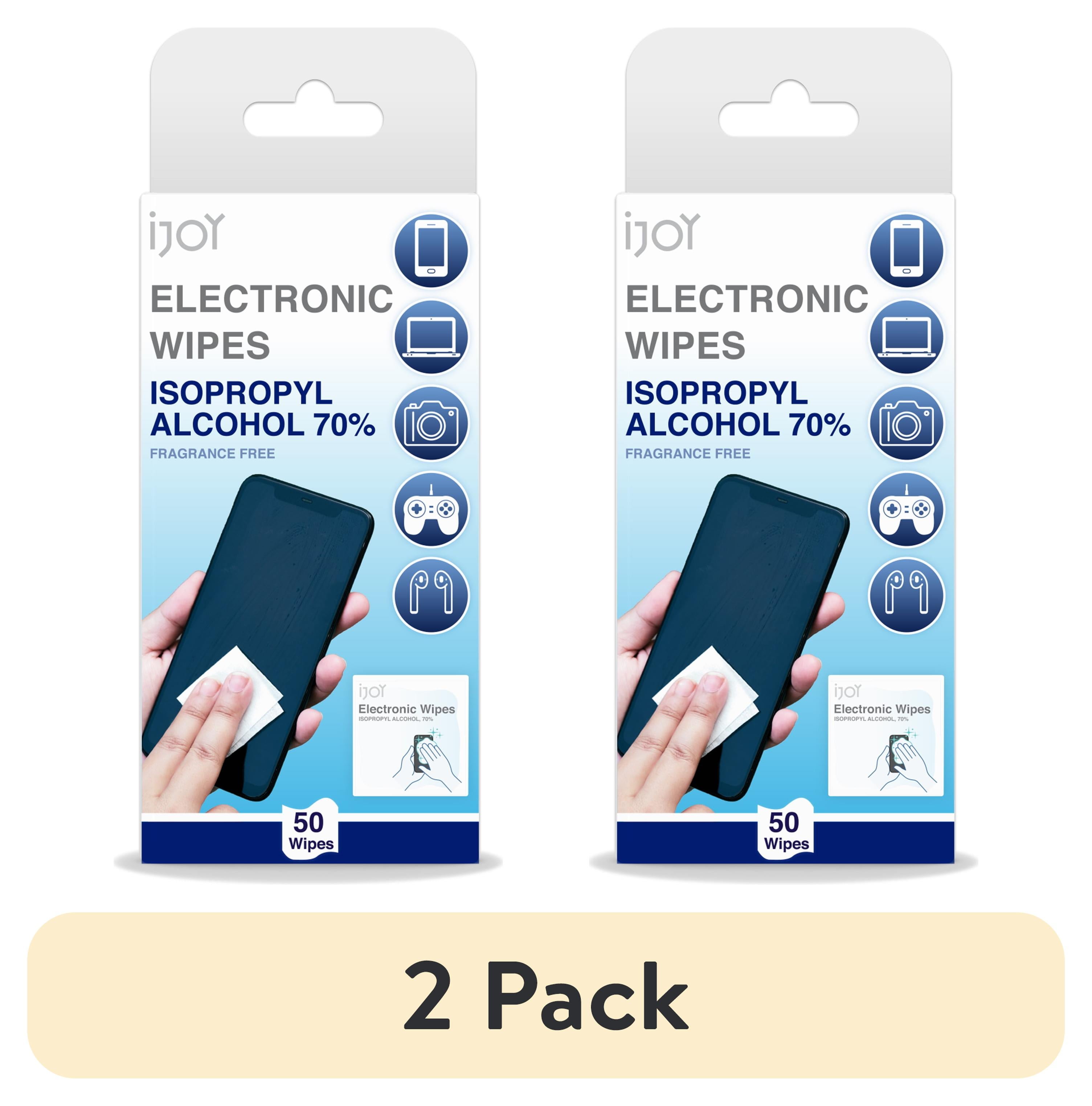 (2 pack) Ijoy Tech Wipes 50ct 4pc Pdq, Electronic Cleaning Wipes ...