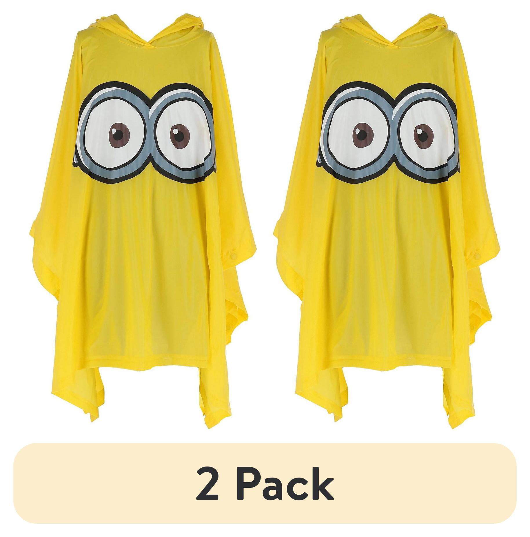 (2 pack) Illumination Entertainment Despicable Me Minion Rain Poncho ...