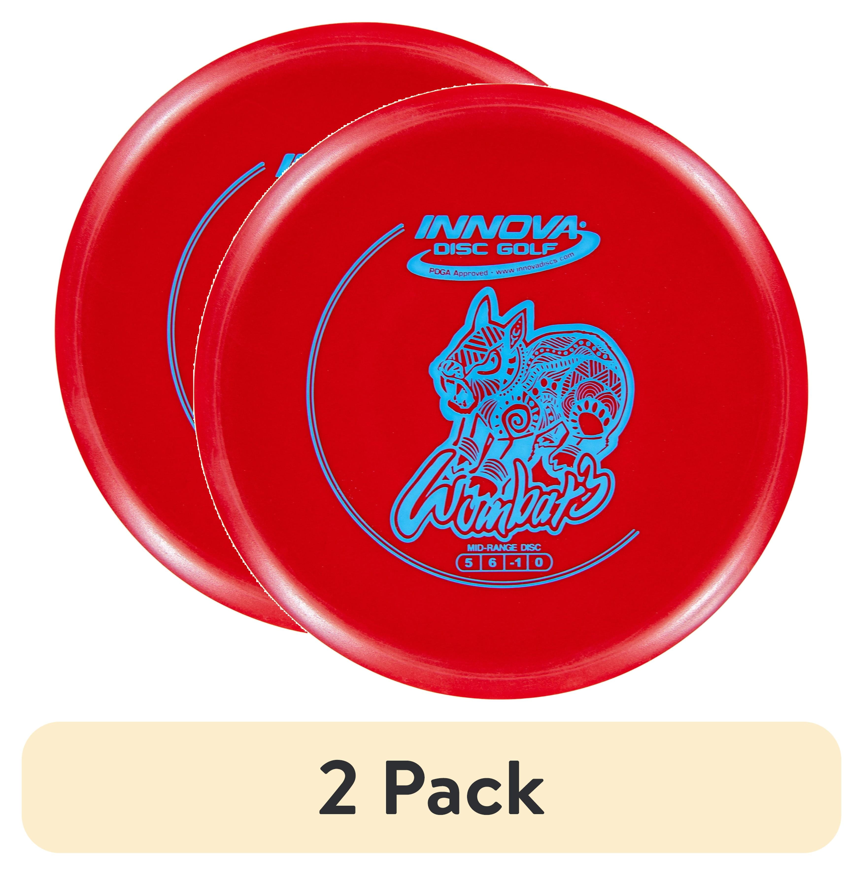 (2 pack) Innova DX Wombat3 Mid-Range Disc Golf Disc - Walmart.com
