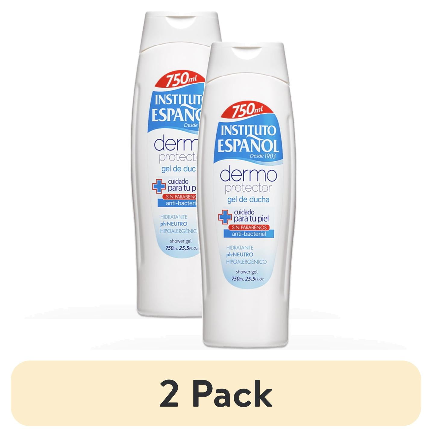 (2 pack) Instituto Espanol Dermo Bath Gel Antibacterial for All Types ...