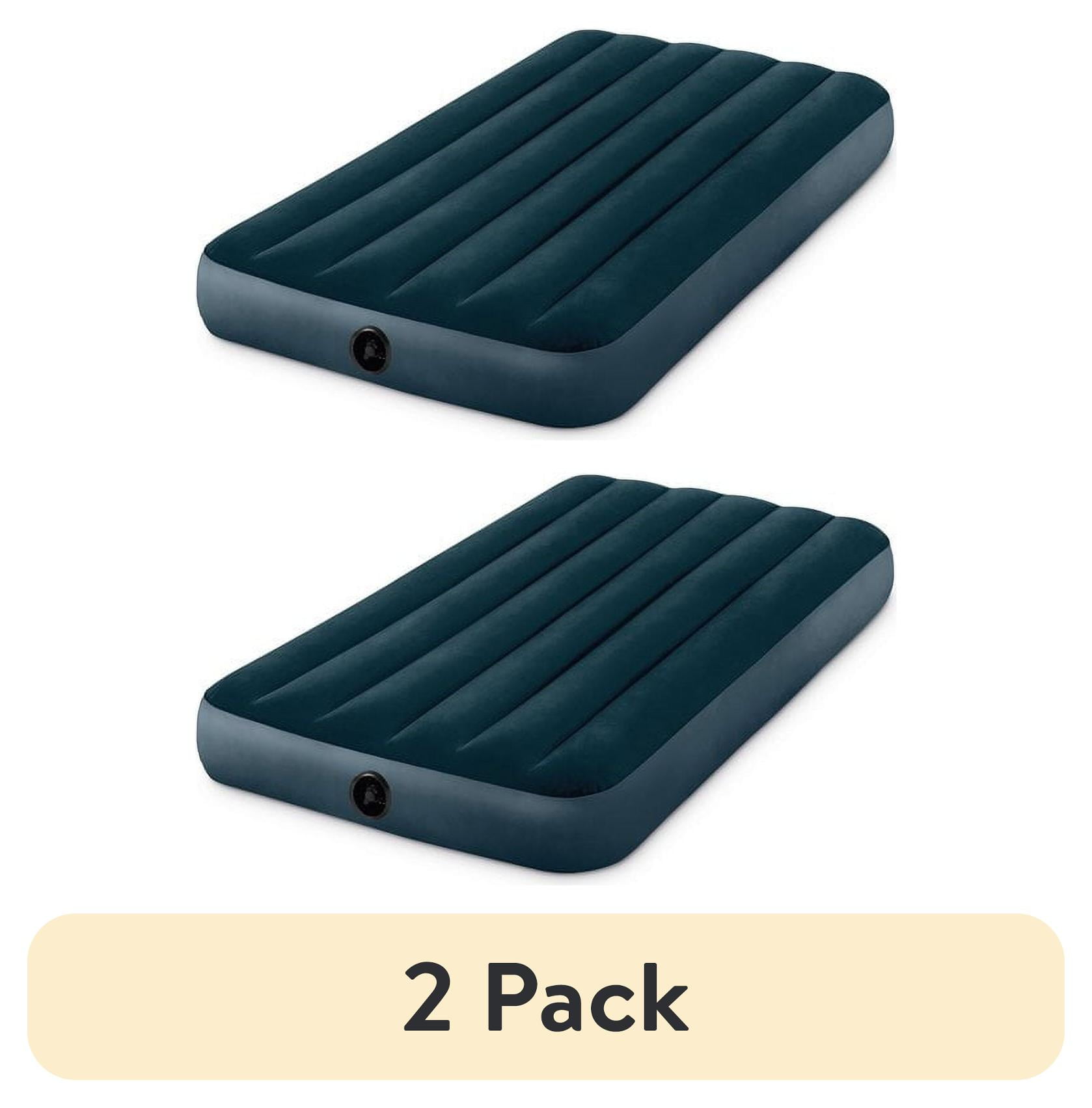 (2 pack) Intex 10" Twin Standard Dura-Beam Airbed Mattress - Pump Not ...