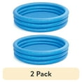 (2 pack) Intex Crystal Blue Inflatable Pool, 58" x 13" - Walmart.com